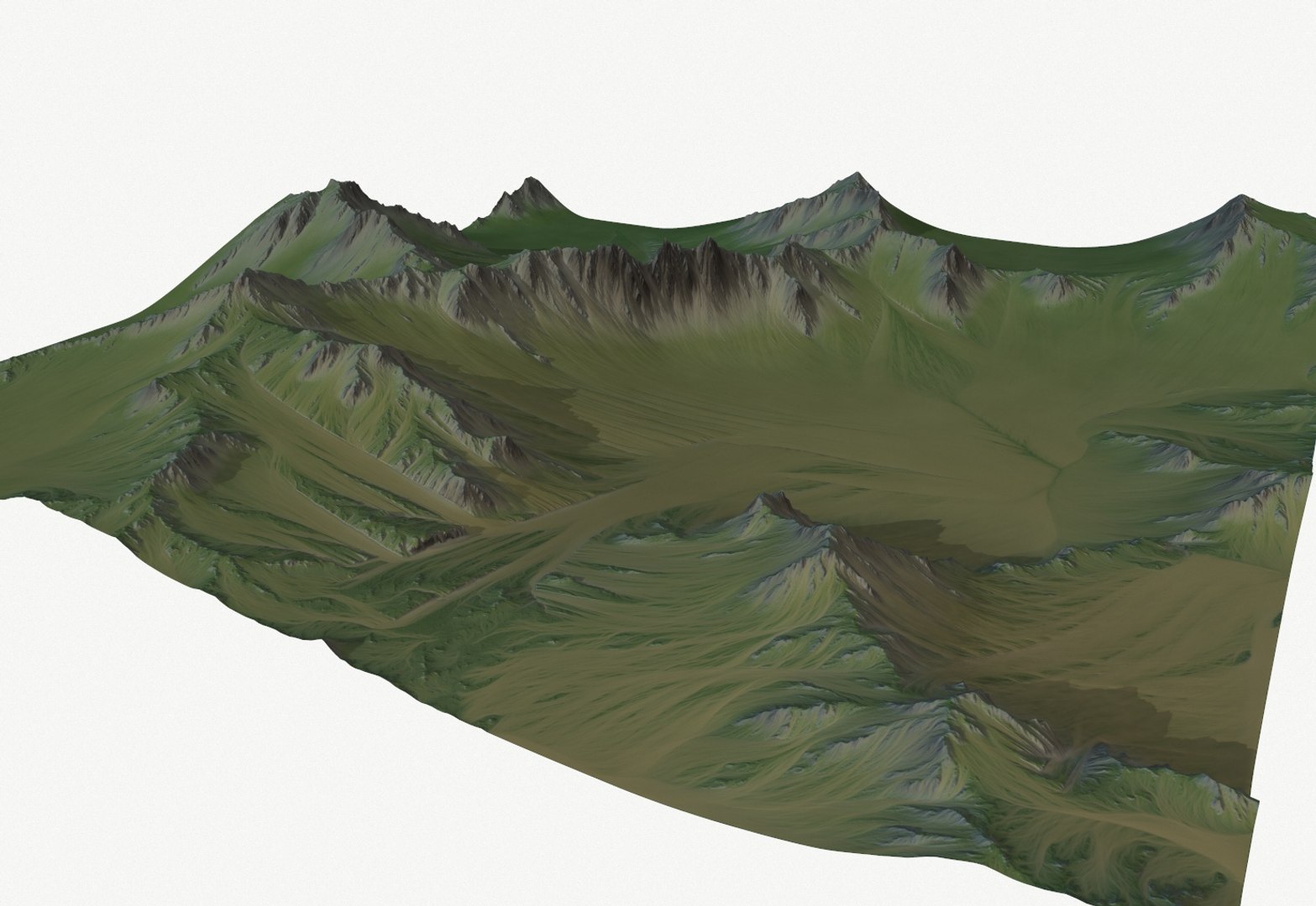 3D landscape land scape model - TurboSquid 1333374