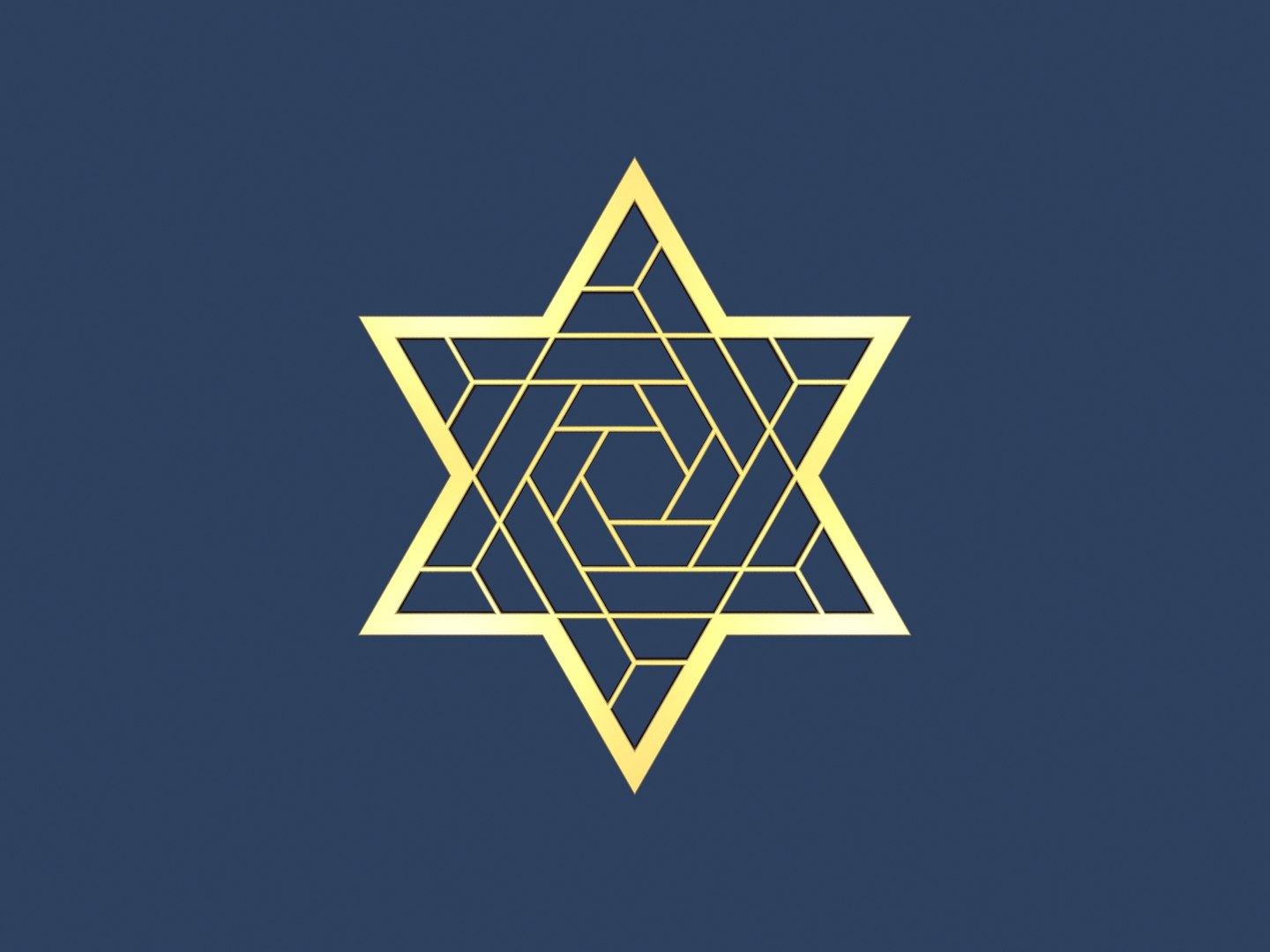 3D Star David - TurboSquid 1429997
