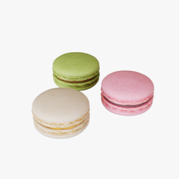 Macaroon 3D Models for Download | TurboSquid