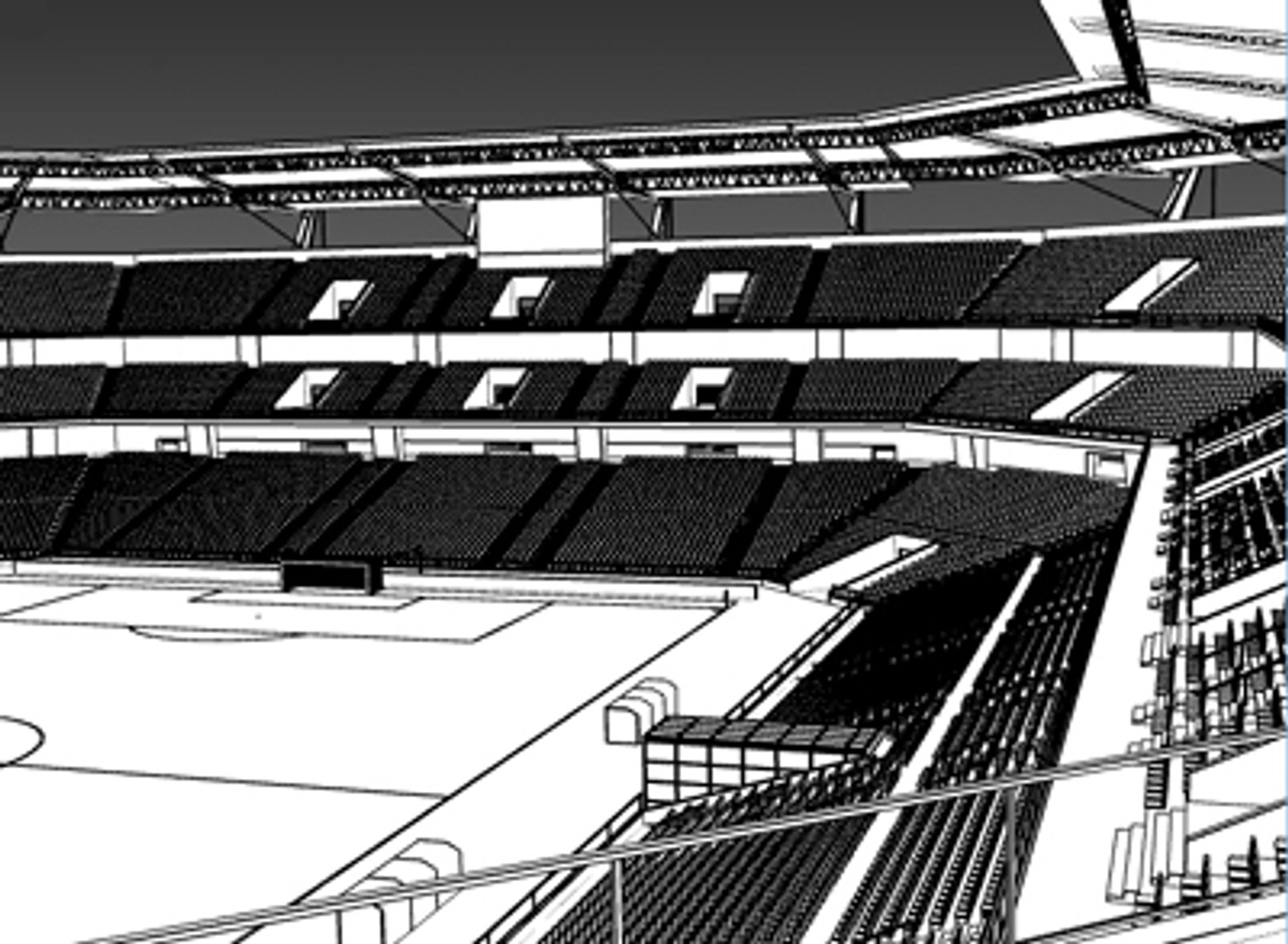 football stadium 3d 3ds