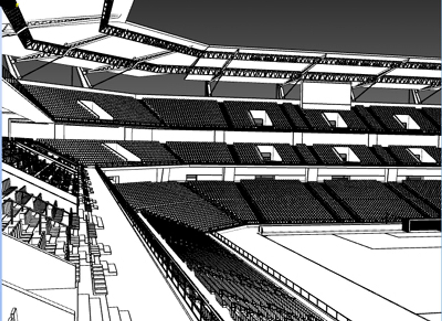 football stadium 3d 3ds
