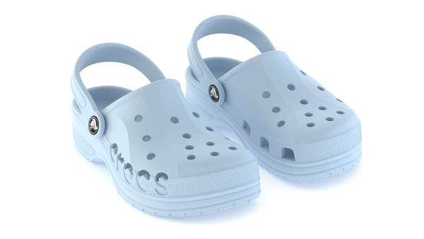 3D модель Сабо Crocs Baya минеральный синий - TurboSquid 2416288