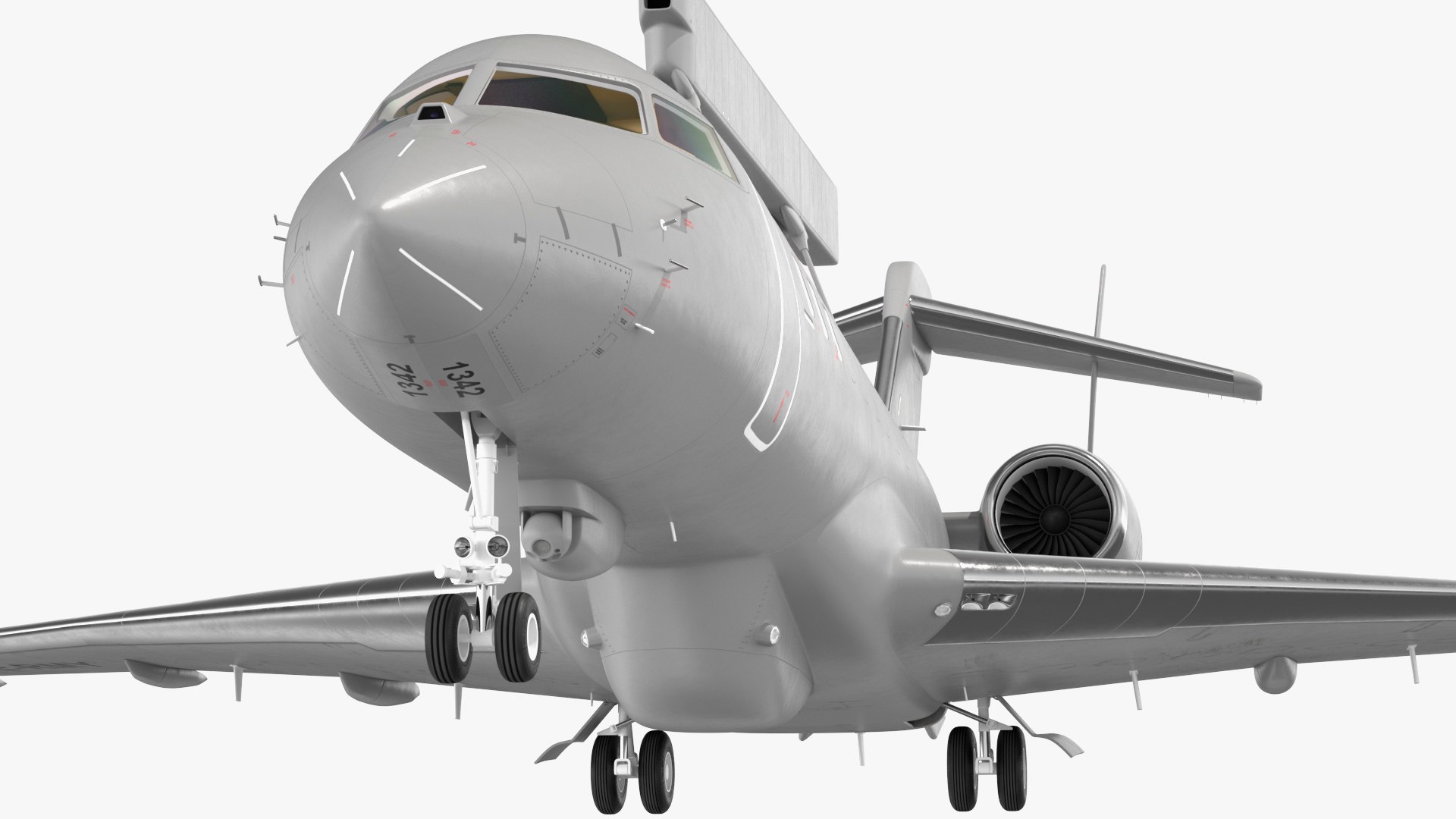 SAAB GlobalEye AEW Aircraft Simplified Interior 3D Model - TurboSquid ...
