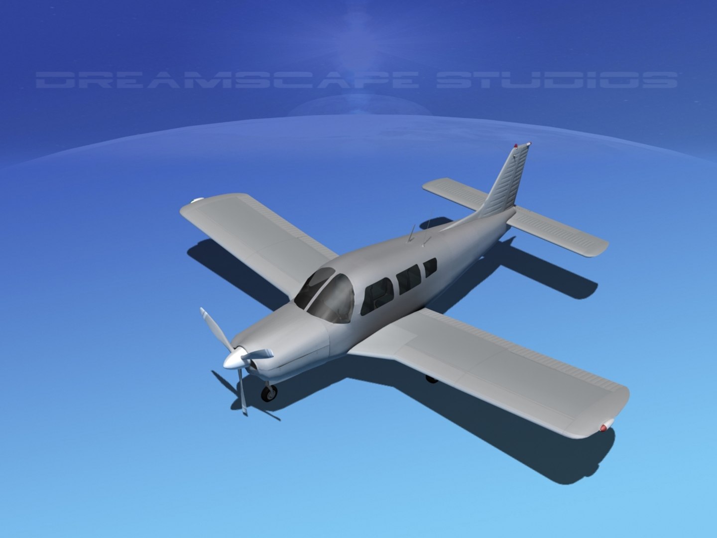Propeller Piper Cherokee 3ds