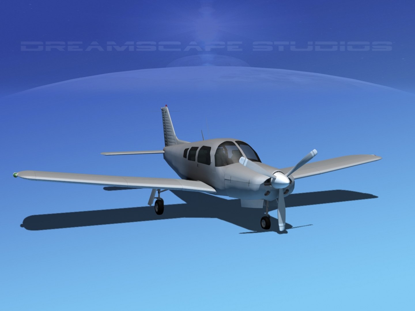 Propeller Piper Cherokee 3ds
