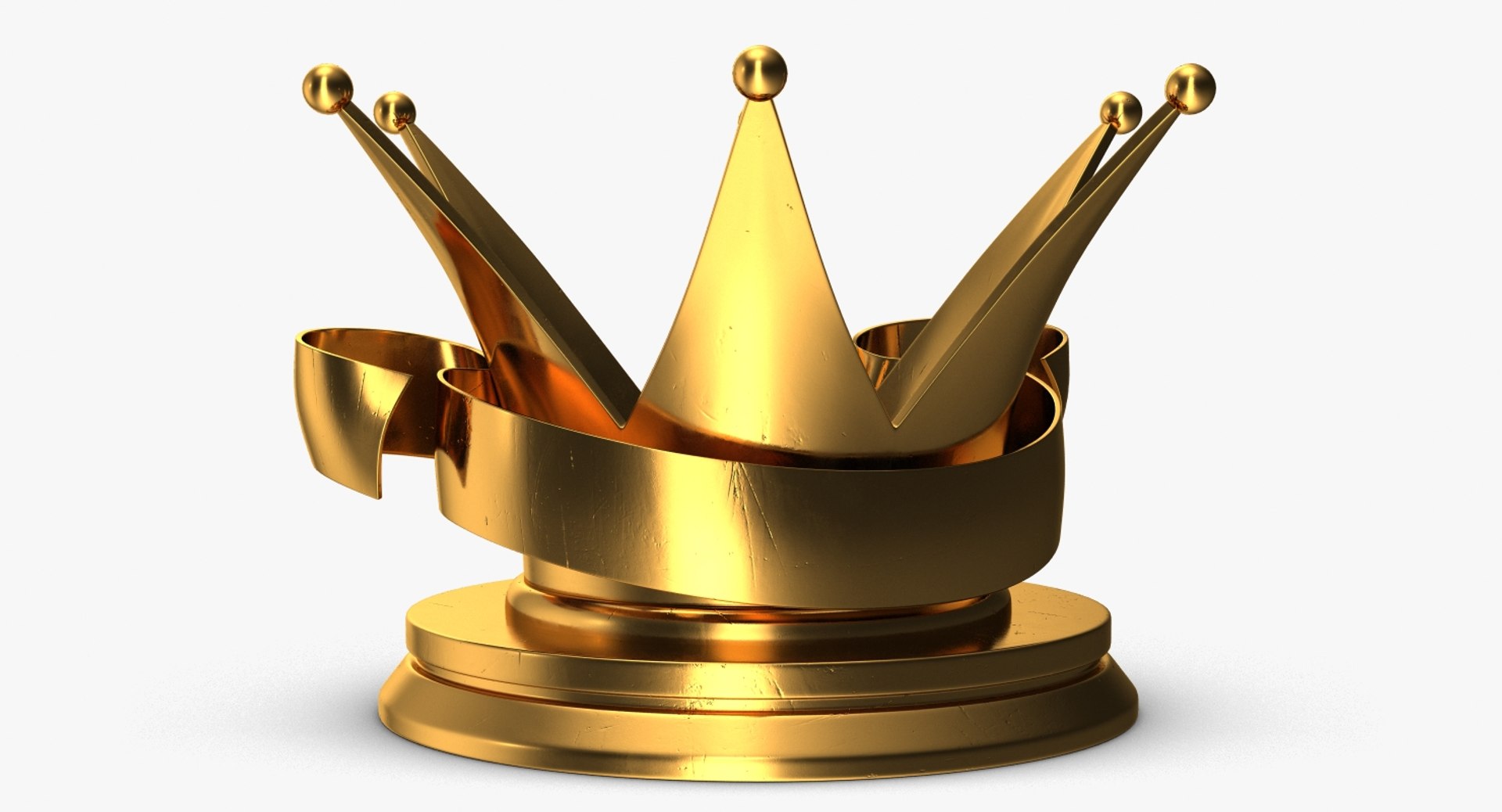 Trophy Crown 2 3D Model | 1147936 | TurboSquid