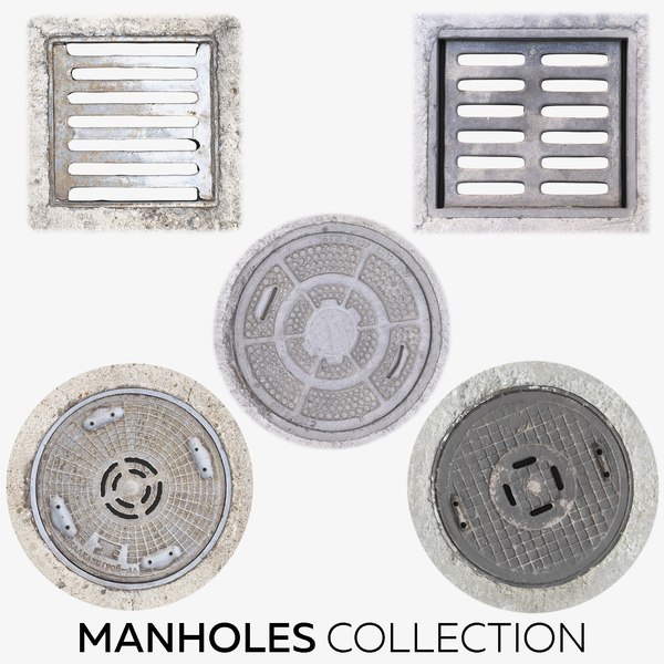 Manhole 3D Models for Download | TurboSquid