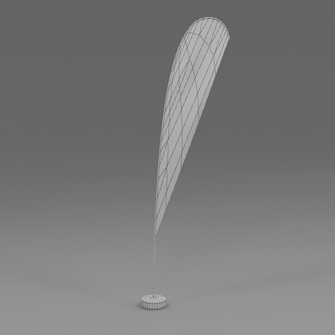 Flag 03 3d Obj