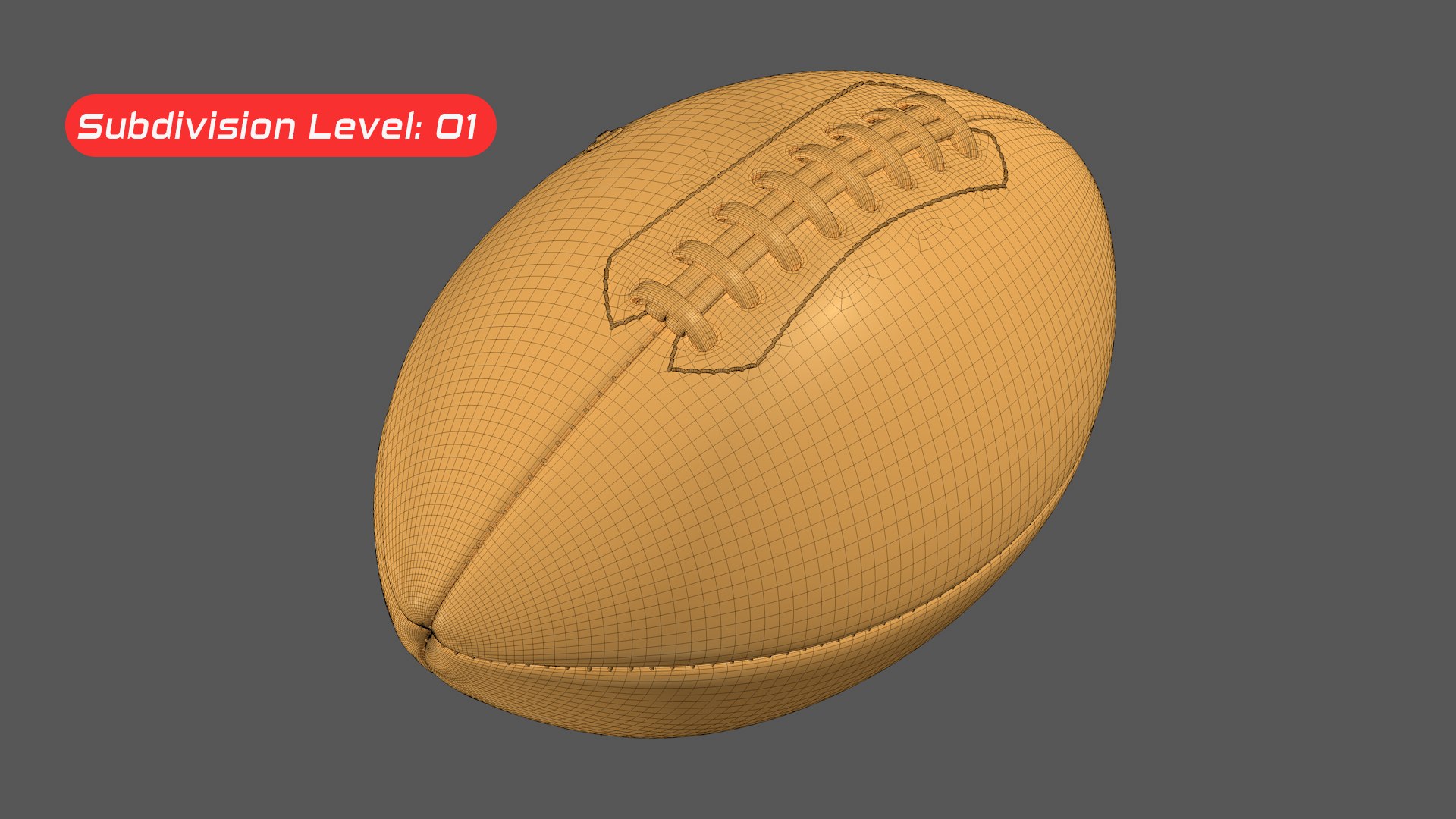Realistic Wilson GST PRIME American Football Ball 8K 3D - TurboSquid ...
