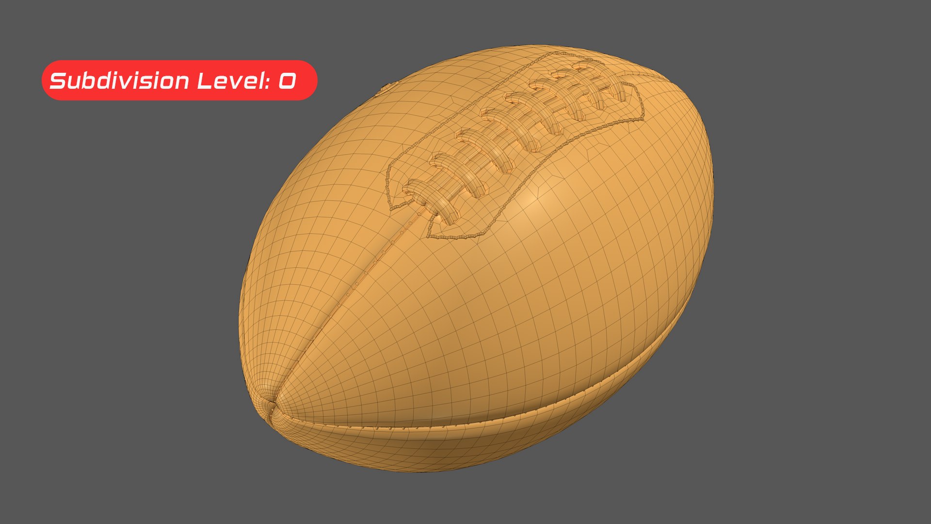 Realistic Wilson GST PRIME American Football Ball 8K 3D - TurboSquid ...