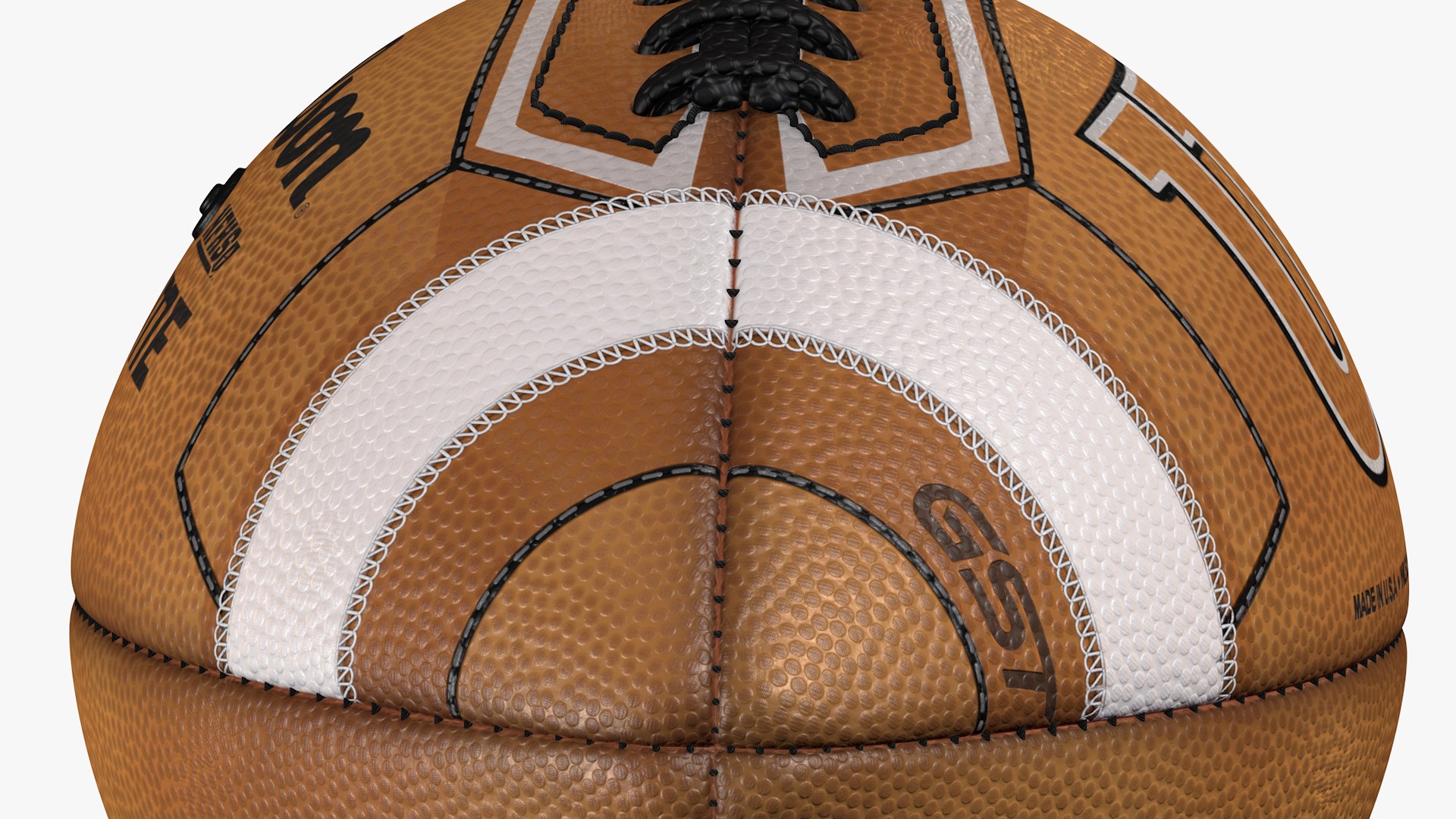 Realistic Wilson GST PRIME American Football Ball 8K 3D - TurboSquid ...
