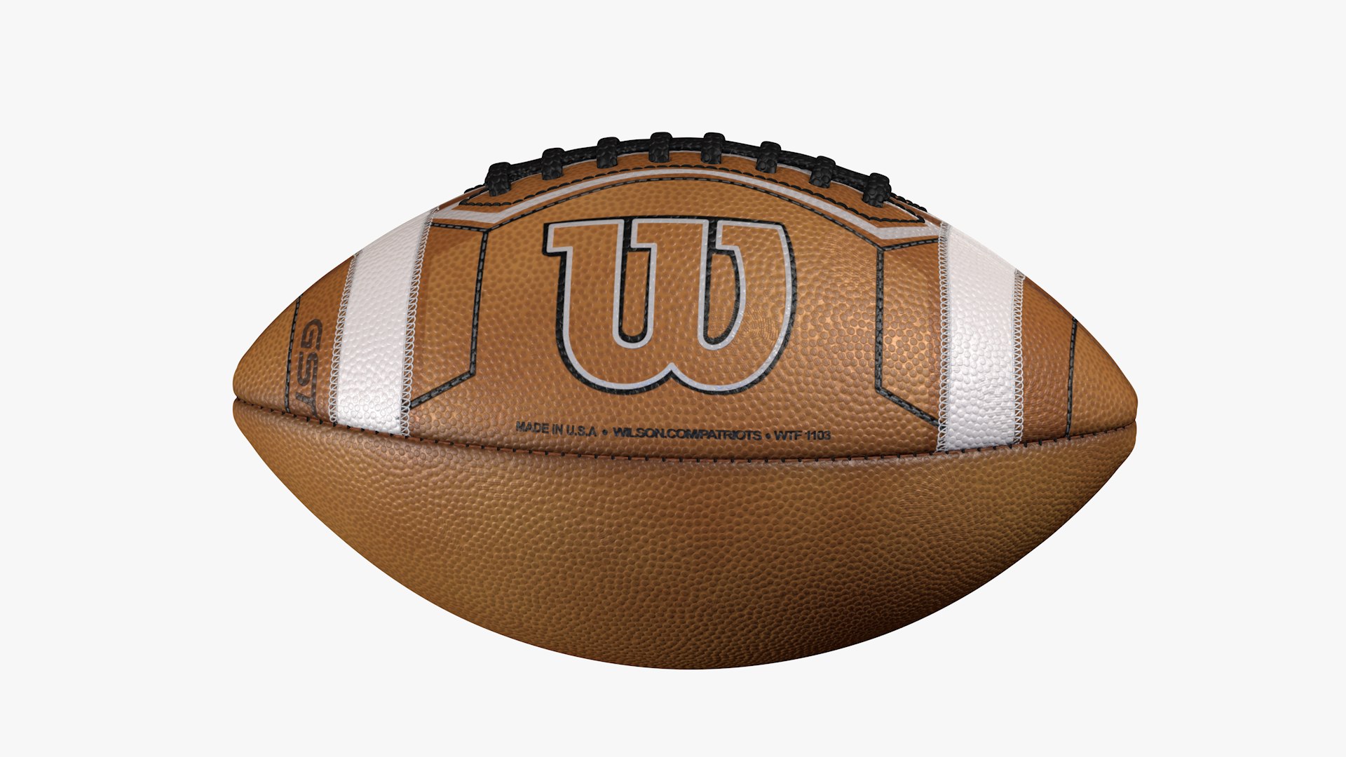 Realistic Wilson GST PRIME American Football Ball 8K 3D - TurboSquid ...