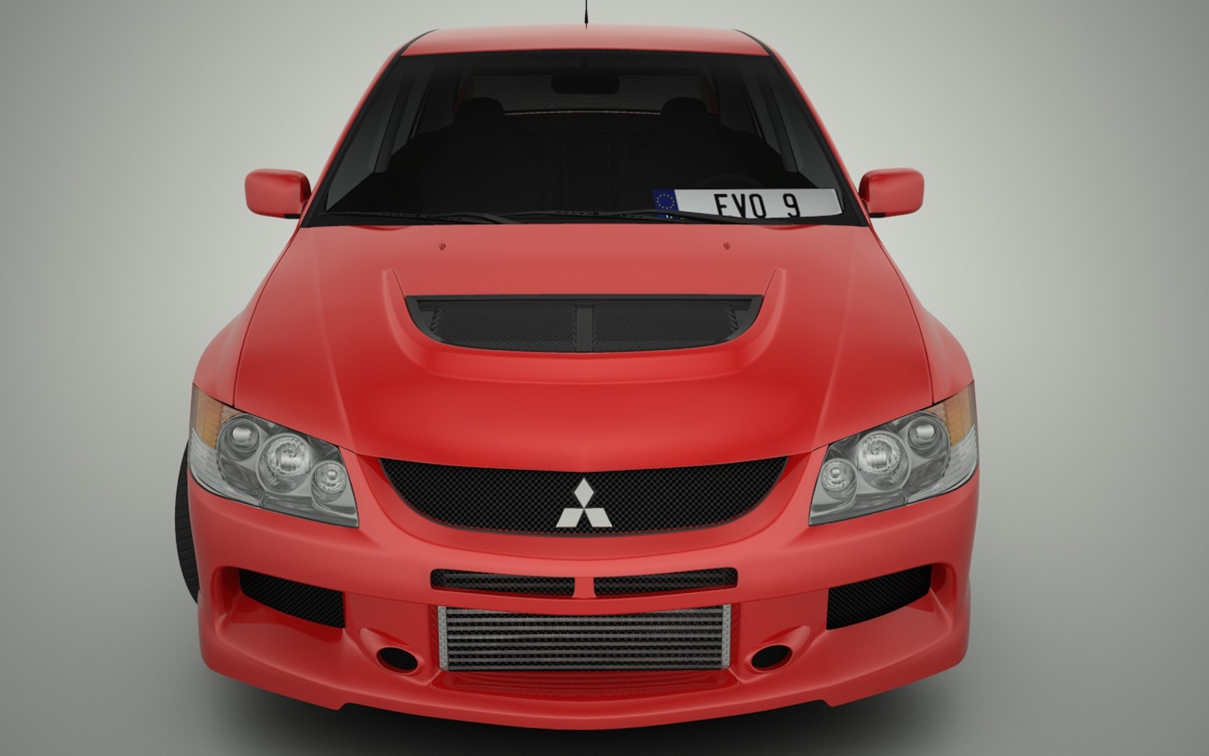 3d Mitsubishi Lancer Evolution 9 Model
