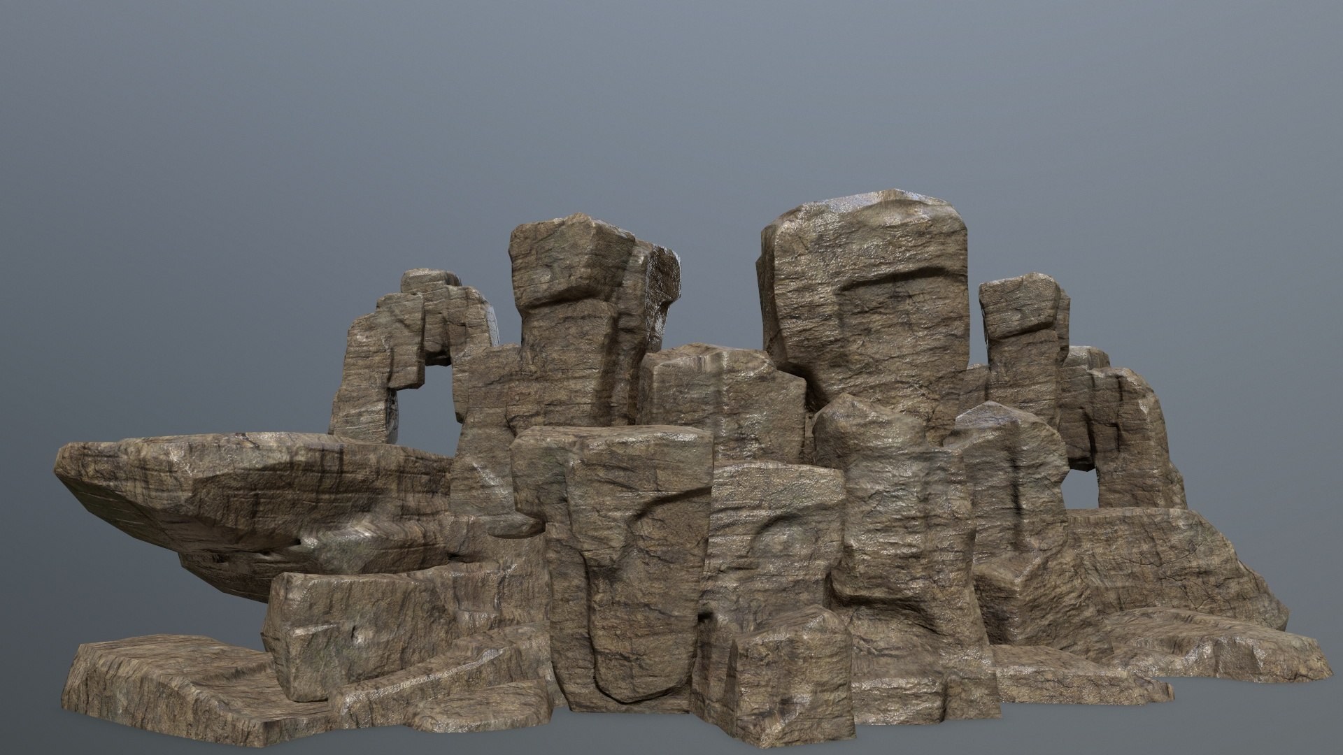 3D Rock - TurboSquid 1513943