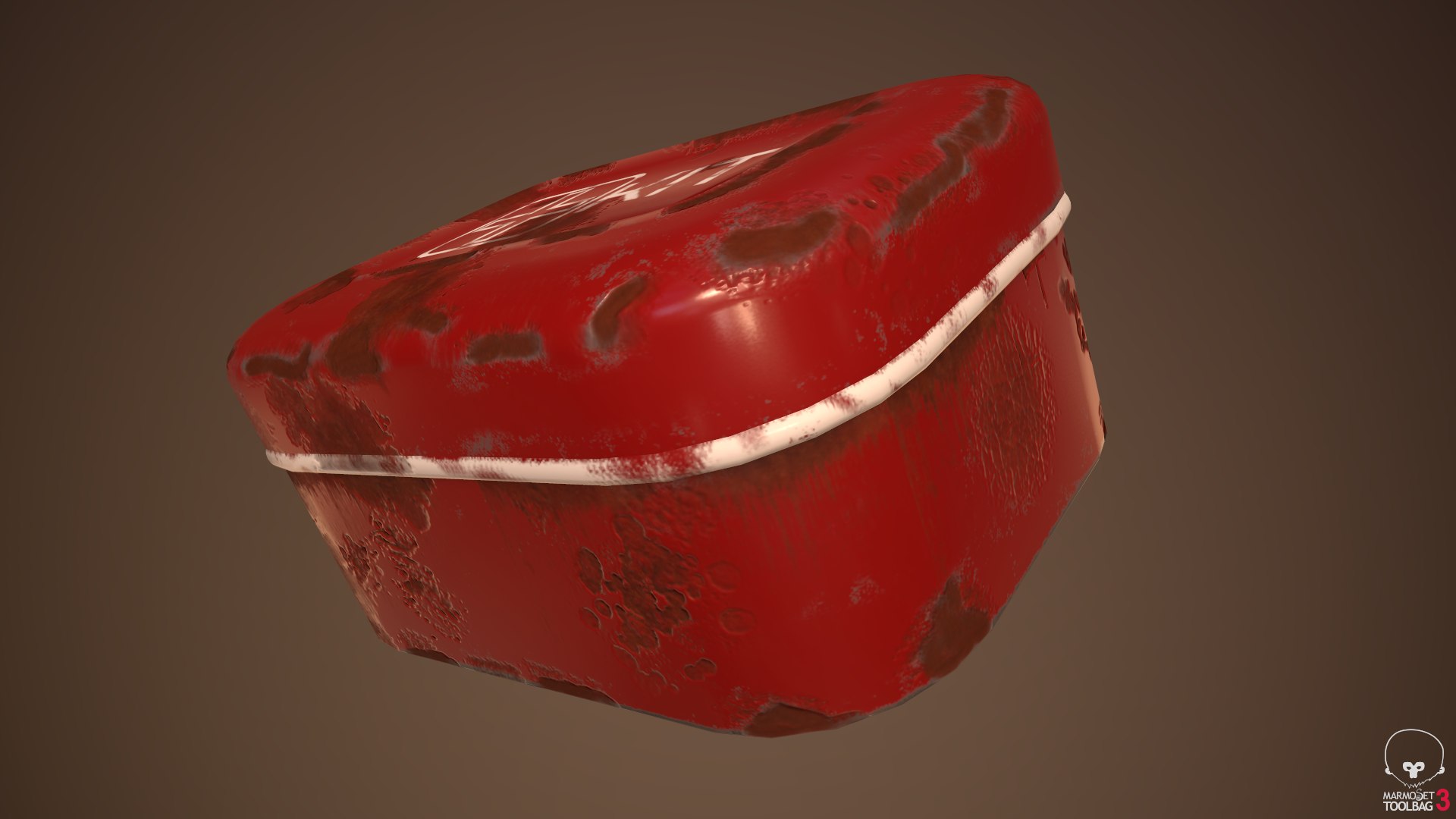 Medkit Metallic 3D Model - TurboSquid 1466929