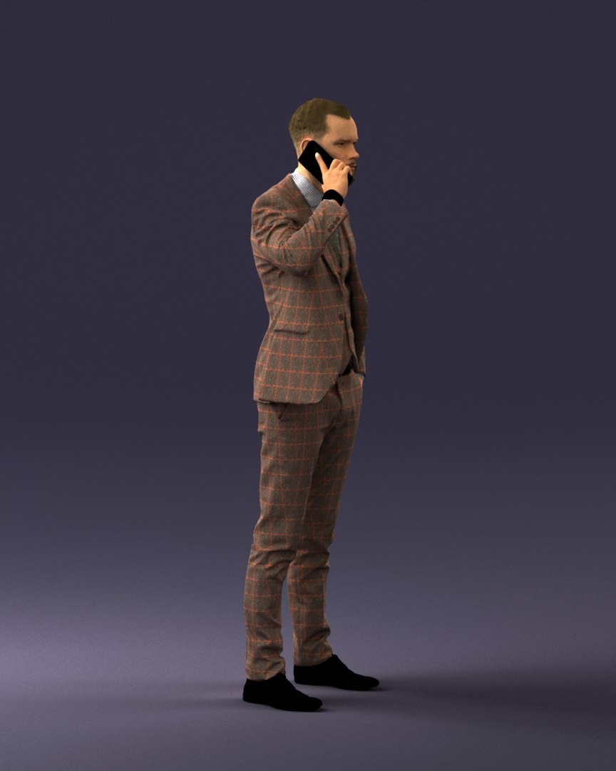 Man Office 3D Model - TurboSquid 1388072