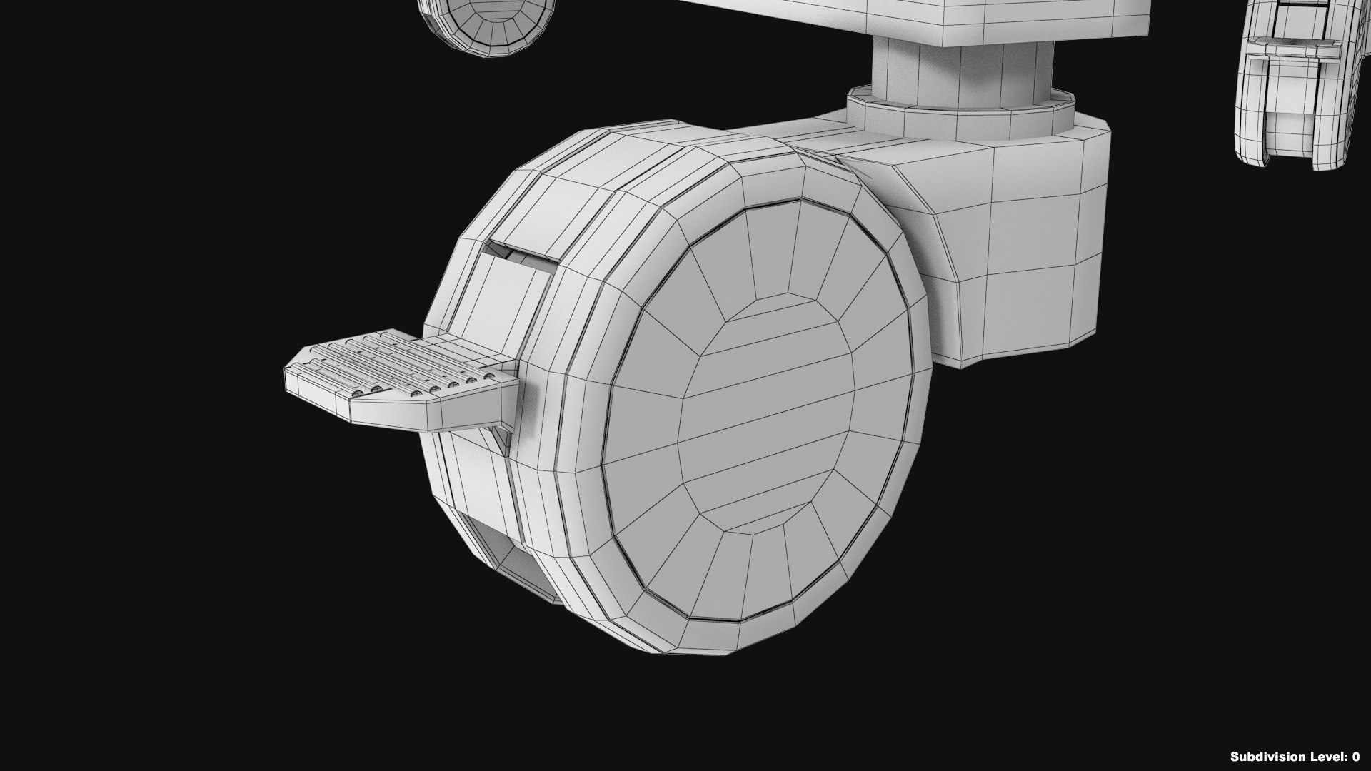 IV Stand 3D Model - TurboSquid 2069447