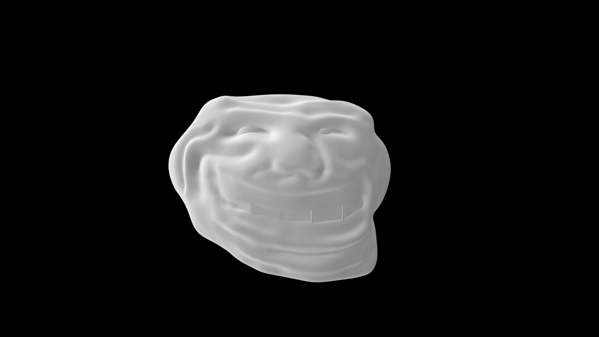 3D Troll Face High Quality - TurboSquid 1966023