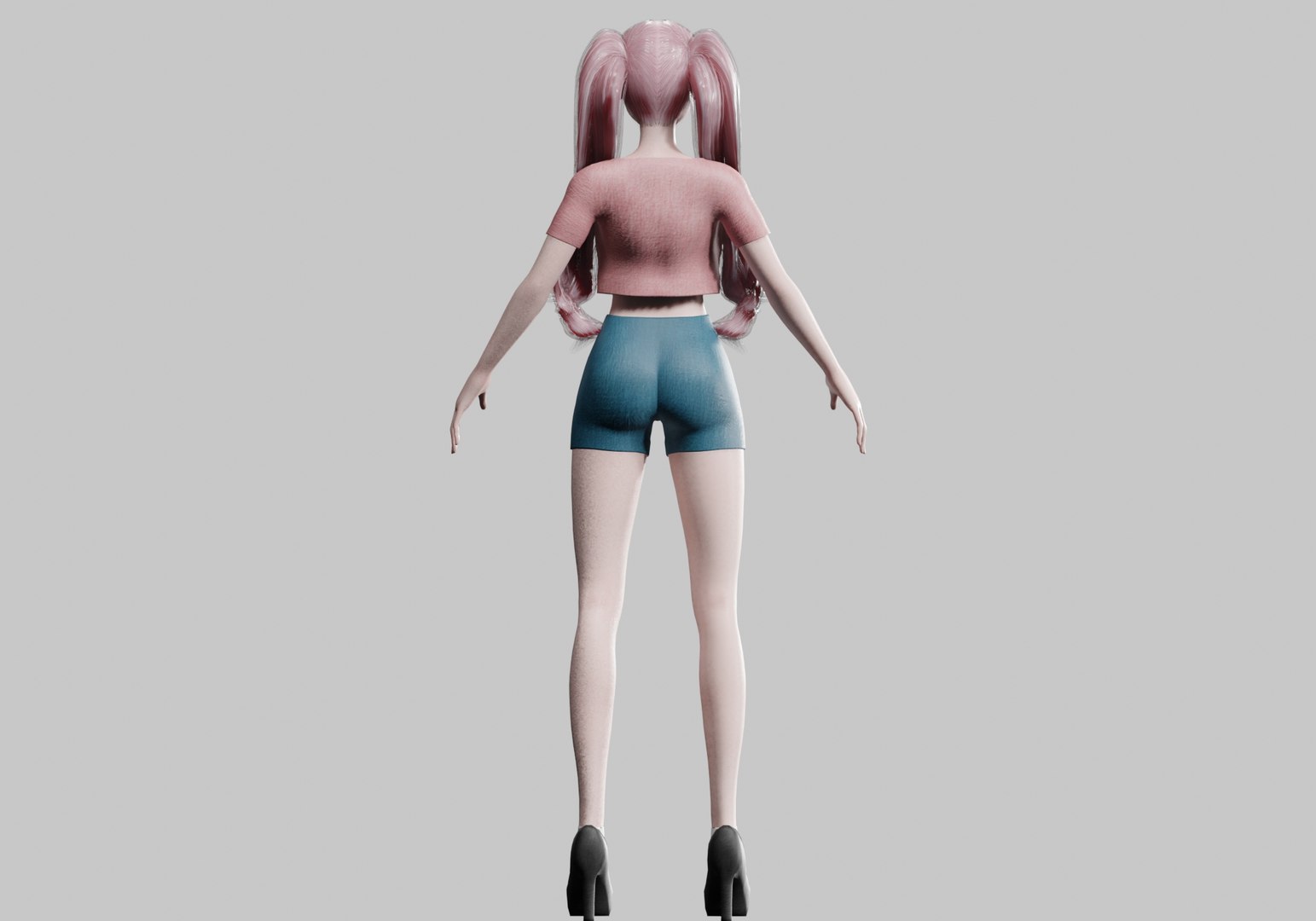 Basic Standard Woman V26638 3D Model - TurboSquid 2276677