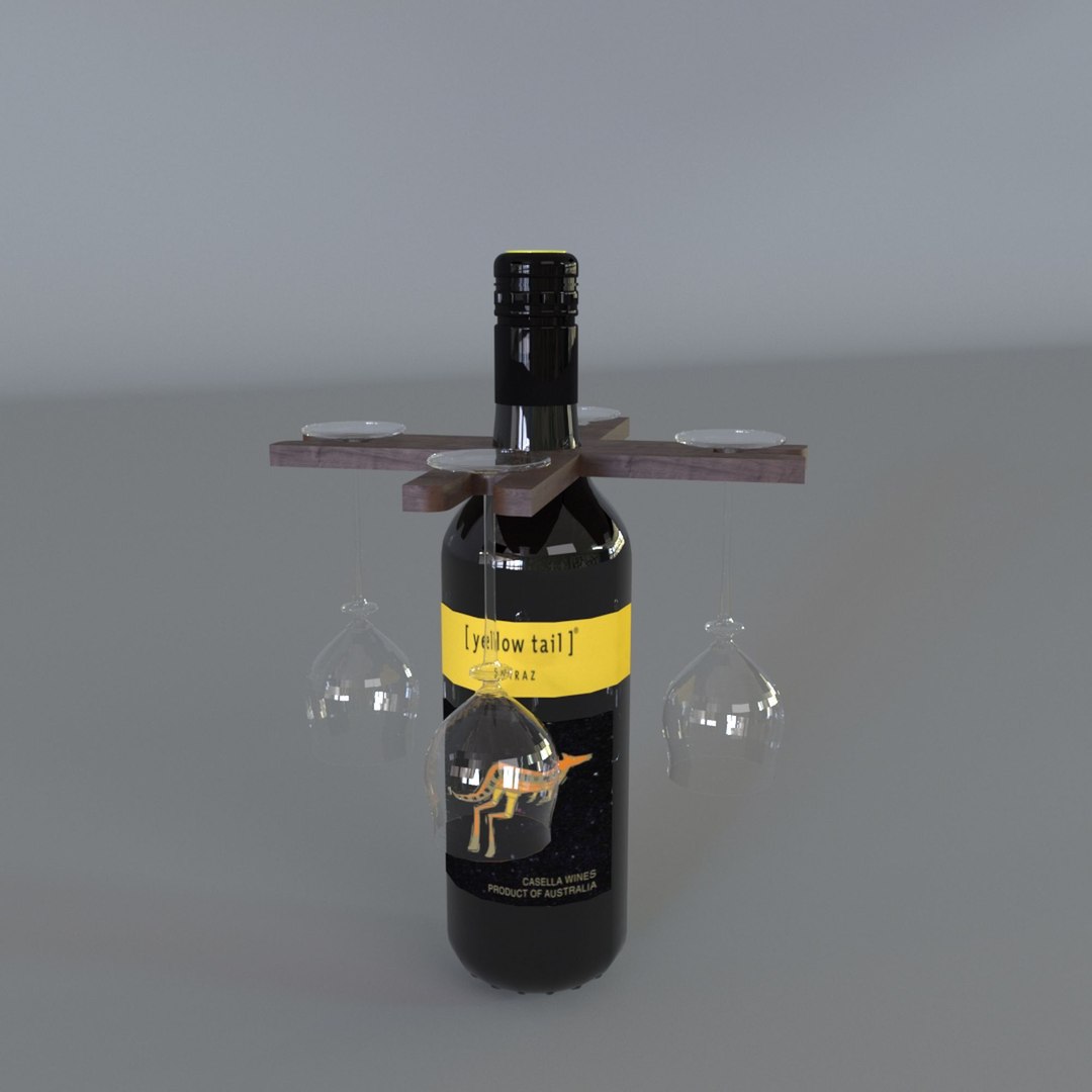 Decorative Wine 3D model - TurboSquid 1963888