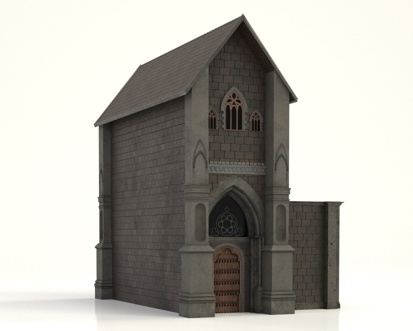 Bloodborne church buildings model - TurboSquid 1396132
