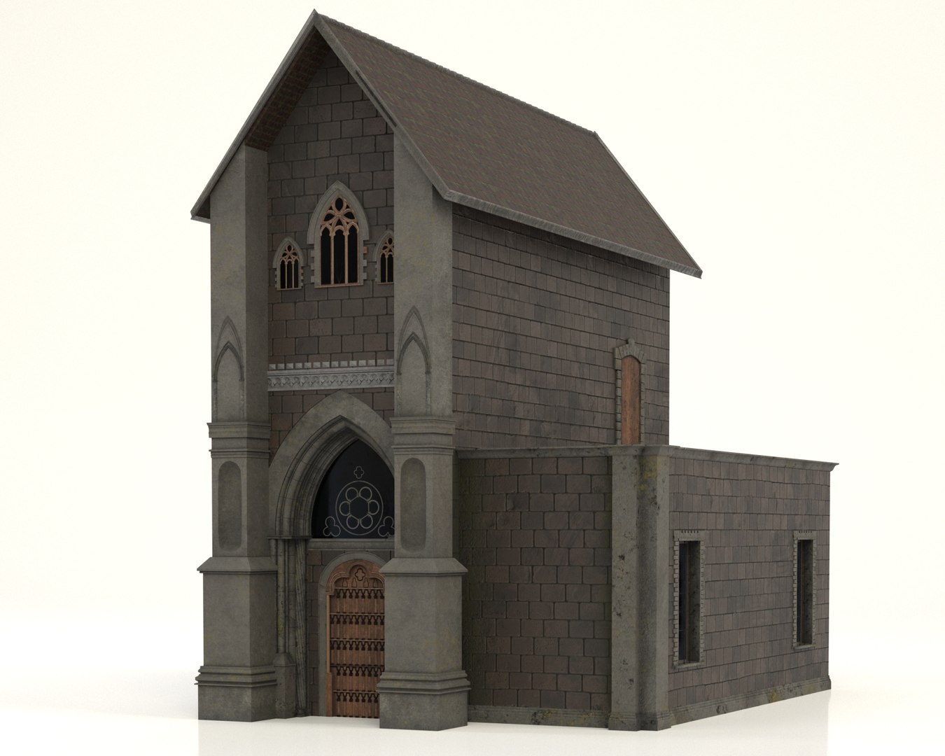 Bloodborne church buildings model - TurboSquid 1396132