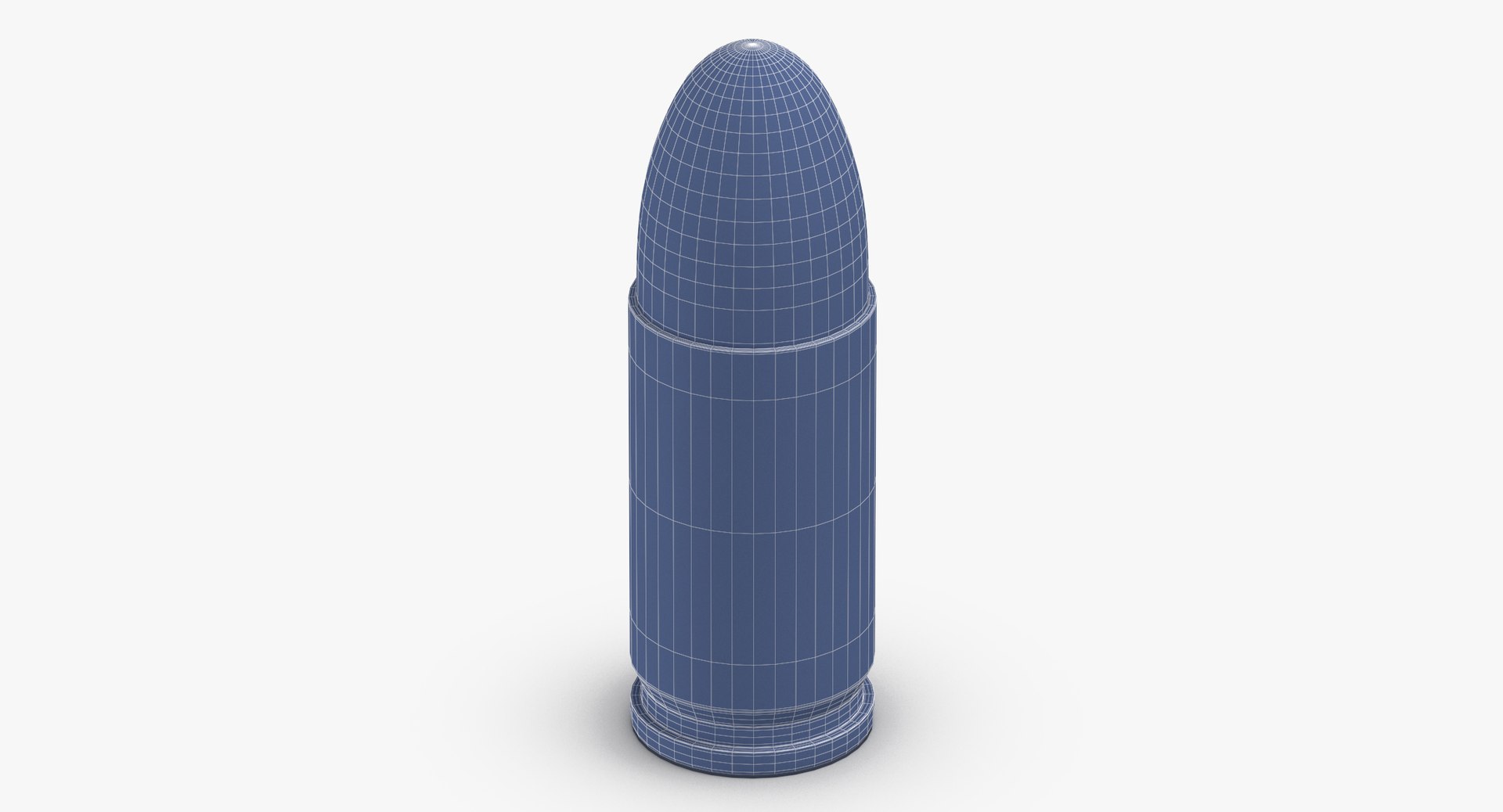 3D Model Bullets 9 19 Luger - TurboSquid 1396564