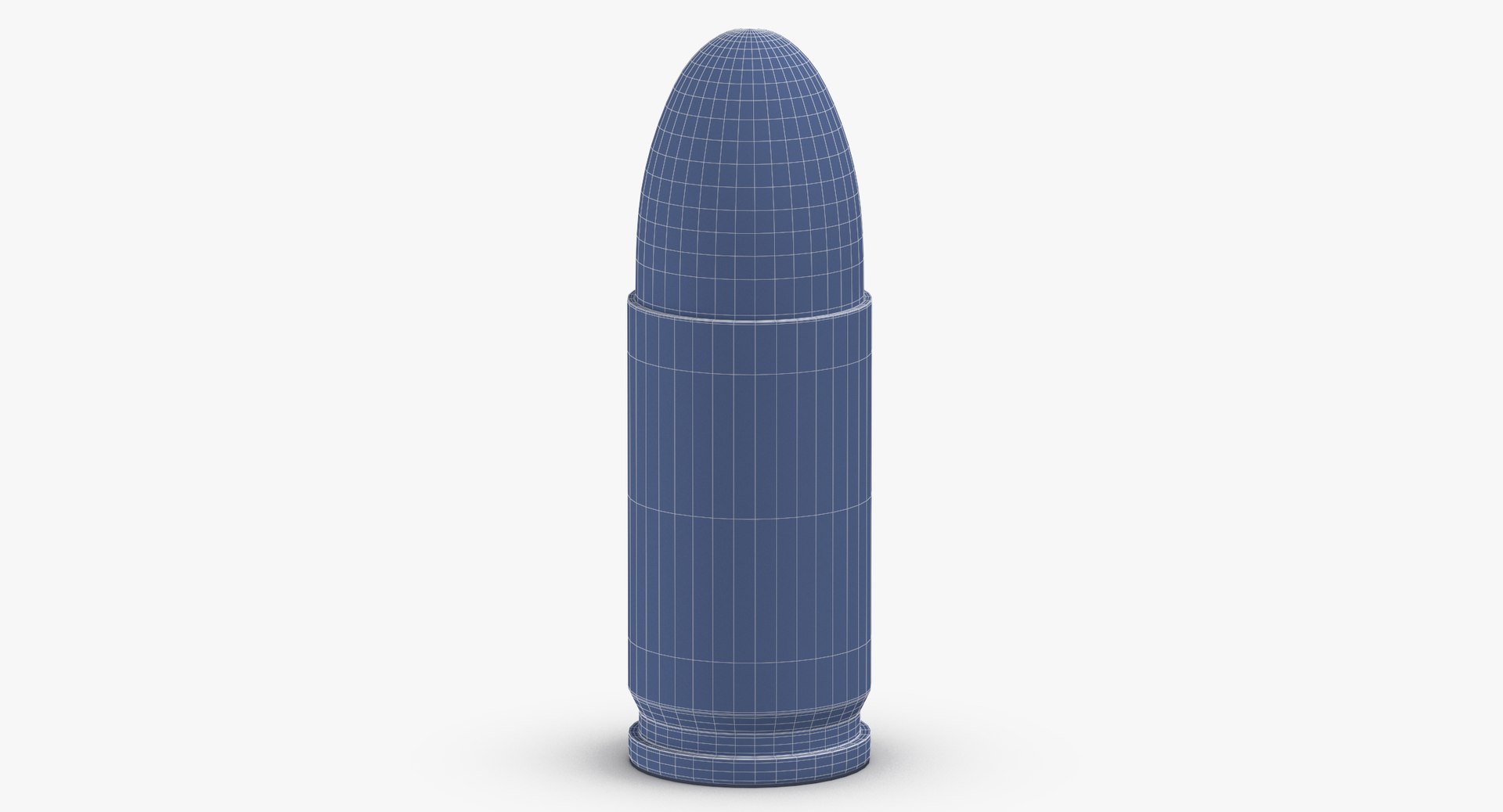 3D Model Bullets 9 19 Luger - TurboSquid 1396564