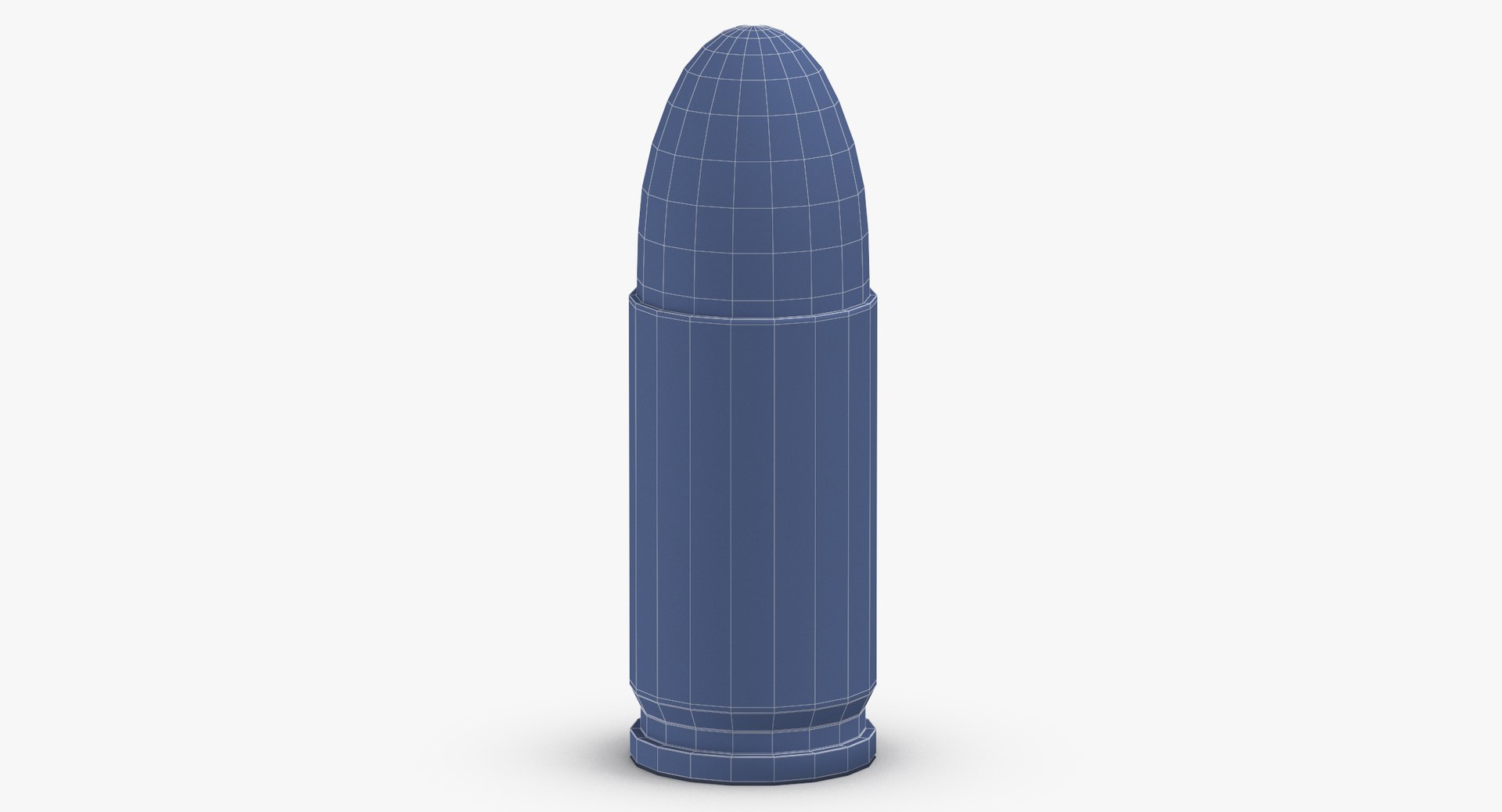 3D Model Bullets 9 19 Luger - TurboSquid 1396564