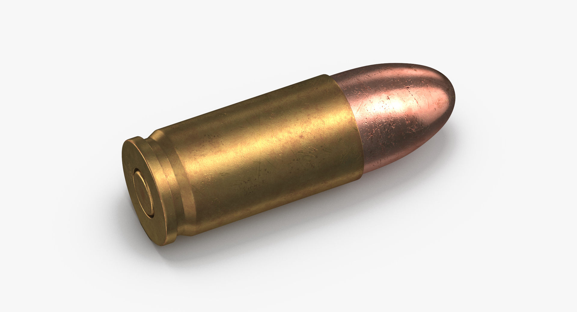 3D Model Bullets 9 19 Luger - TurboSquid 1396564