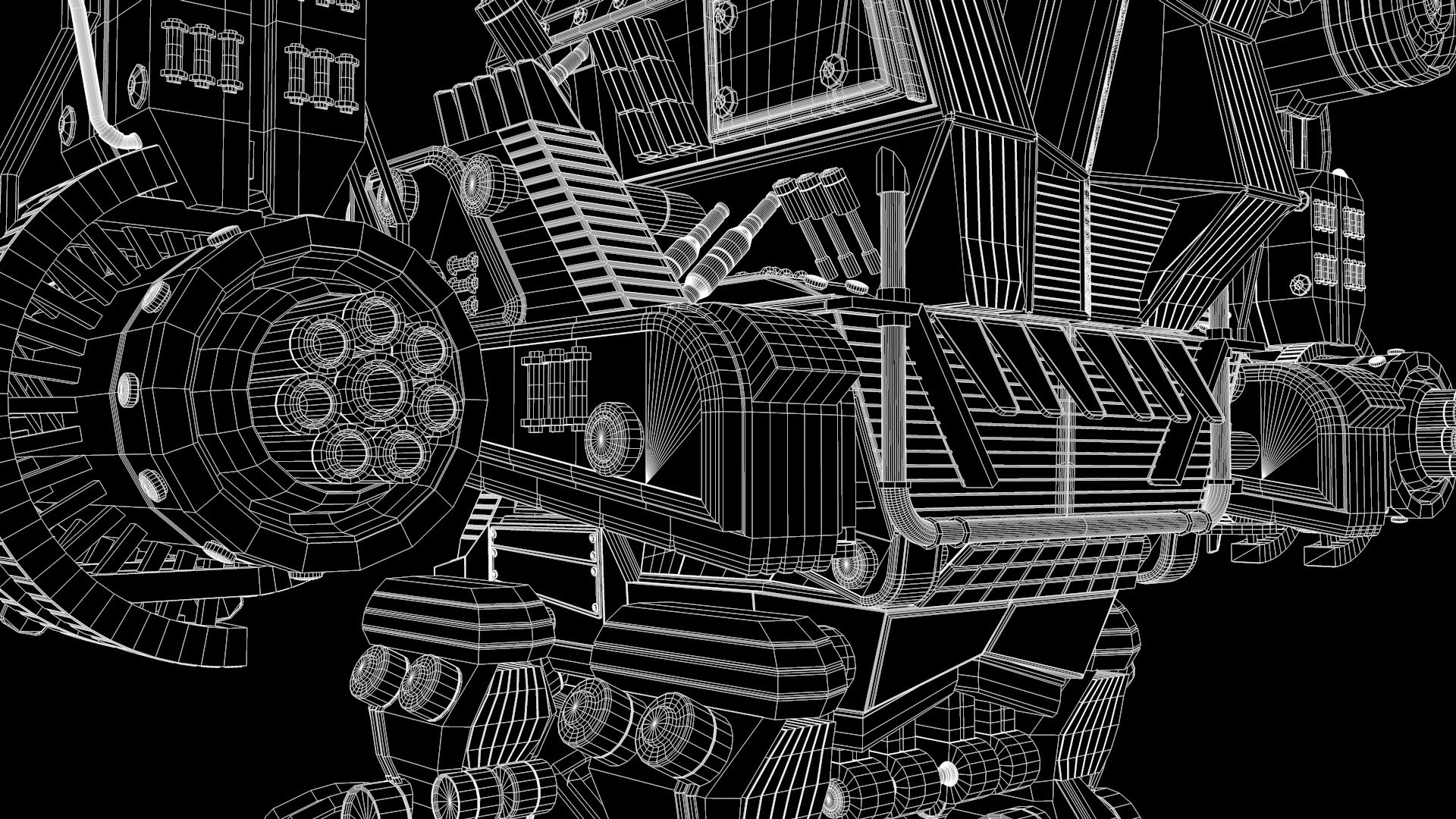 3D Battle Mecha With Tank Tracks 3D Model Model - TurboSquid 2180021