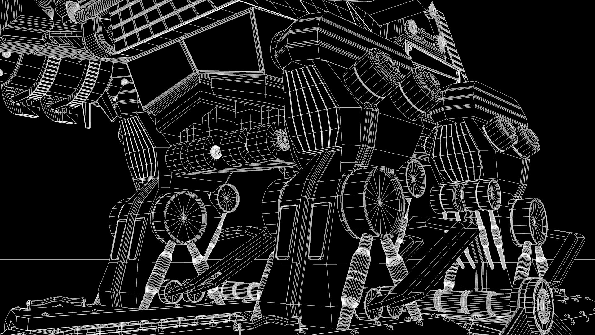 3D Battle Mecha With Tank Tracks 3D Model Model - TurboSquid 2180021