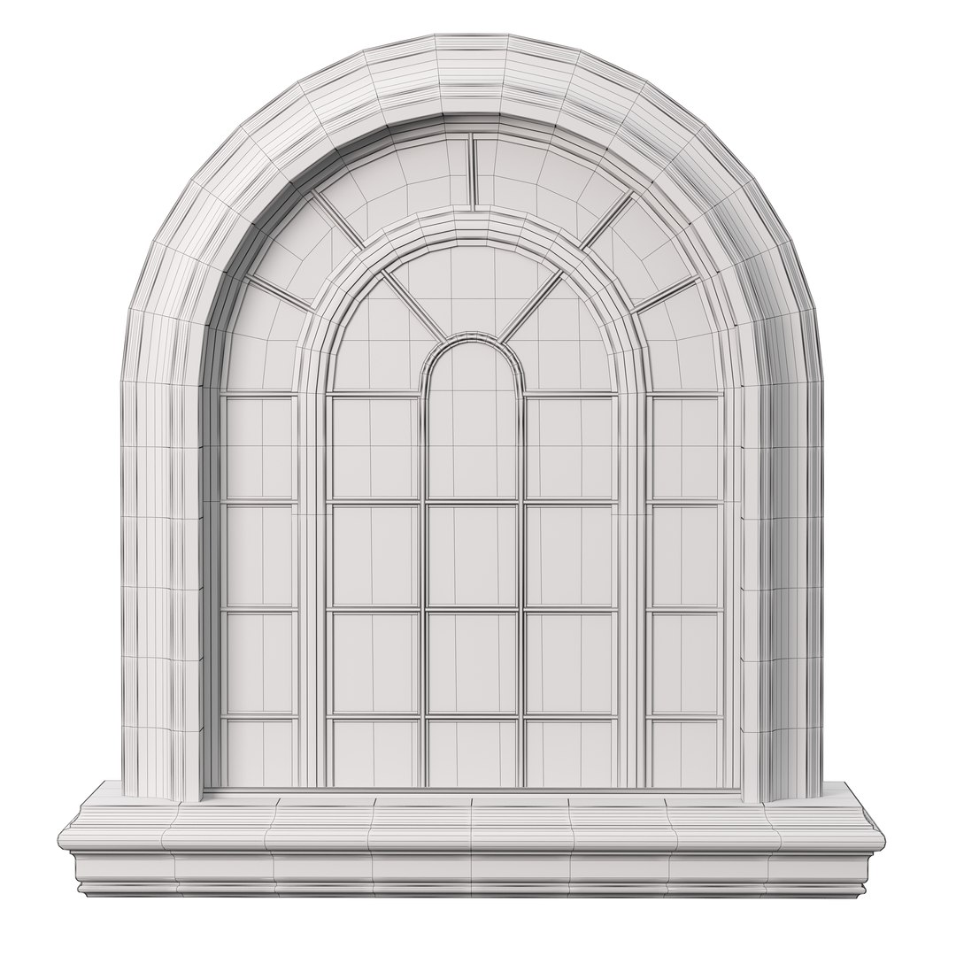 3D Architectural Classic Window 3D Model 3 - TurboSquid 2380417