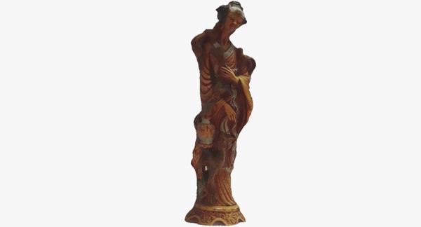 Chinese woman statue 3D model - TurboSquid 1743134