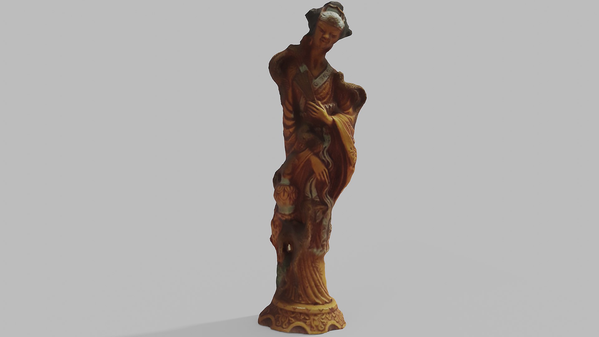 Chinese Woman Statue 3D Model - TurboSquid 1743134