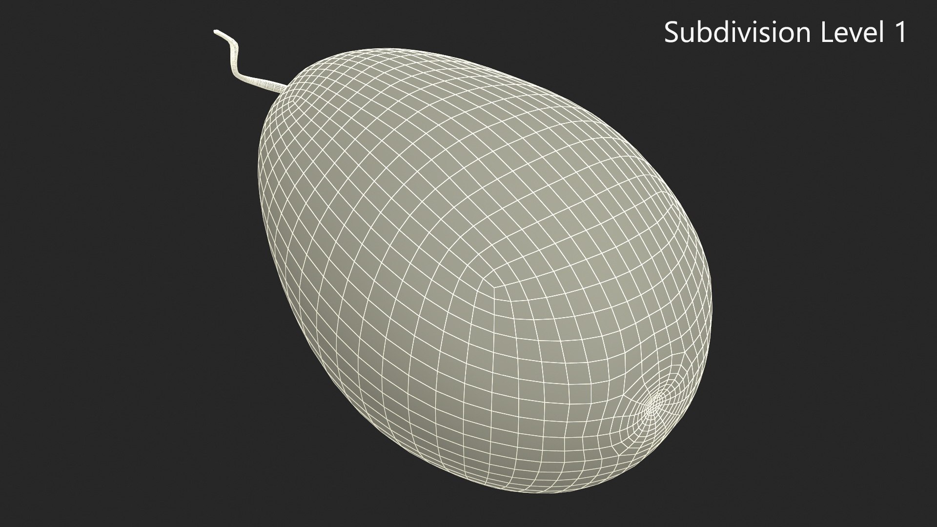 Yellow Skin Watermelon 3D Model - TurboSquid 2094475