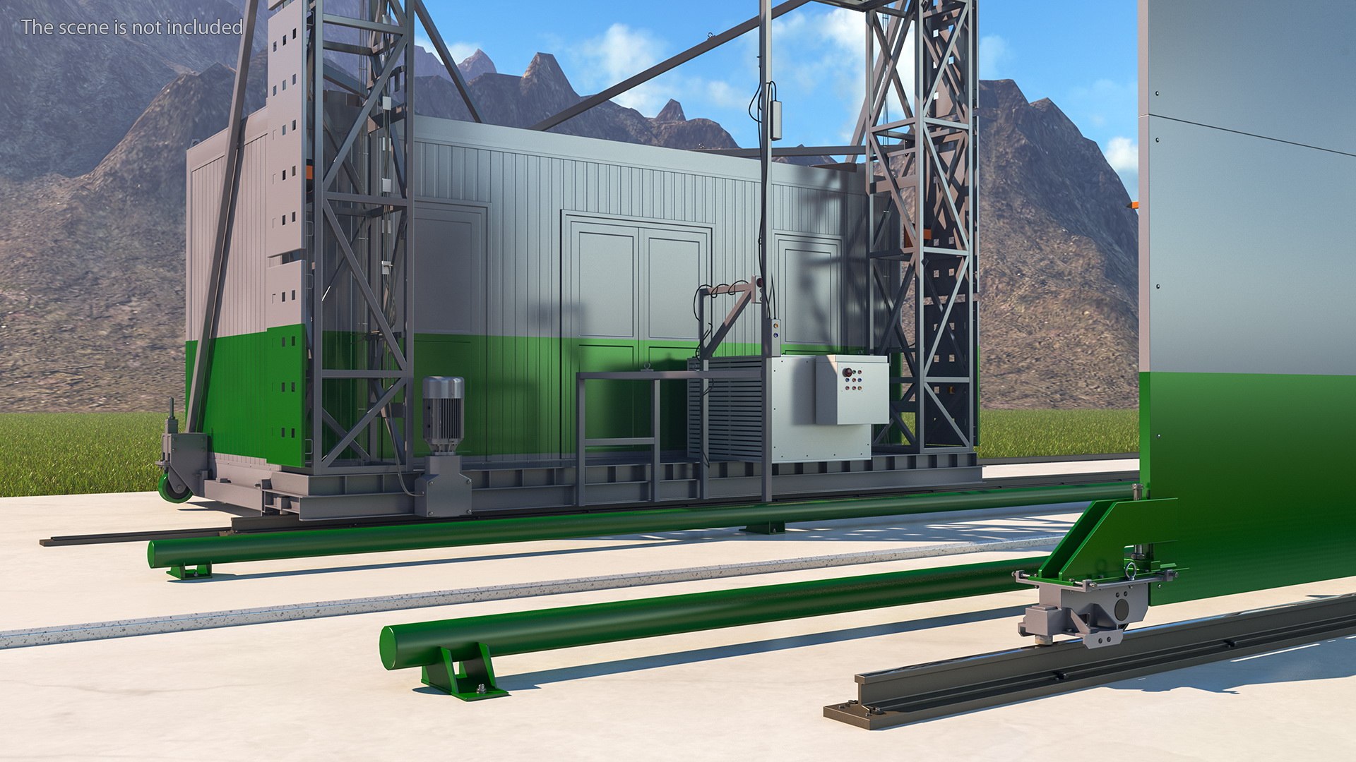Gantry Inspection System 3D Model - TurboSquid 1736740