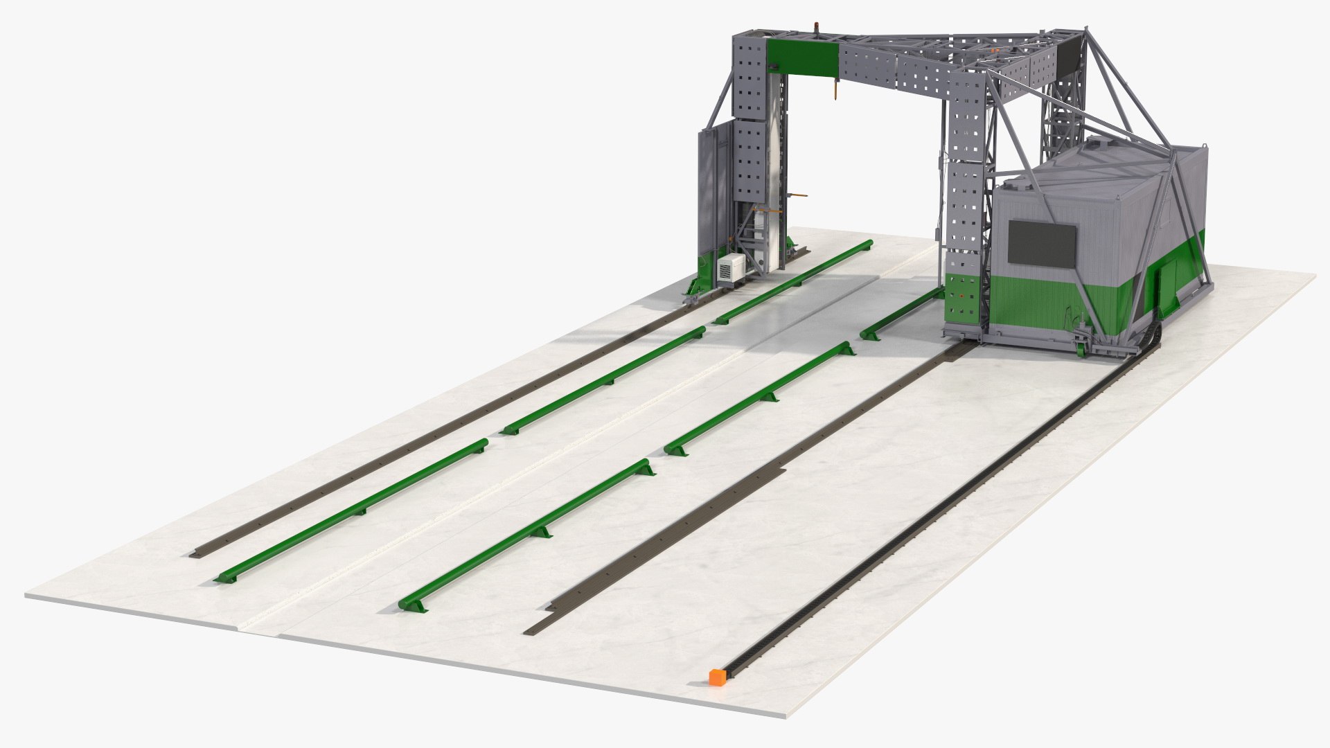 Gantry Inspection System 3D model - TurboSquid 1736740