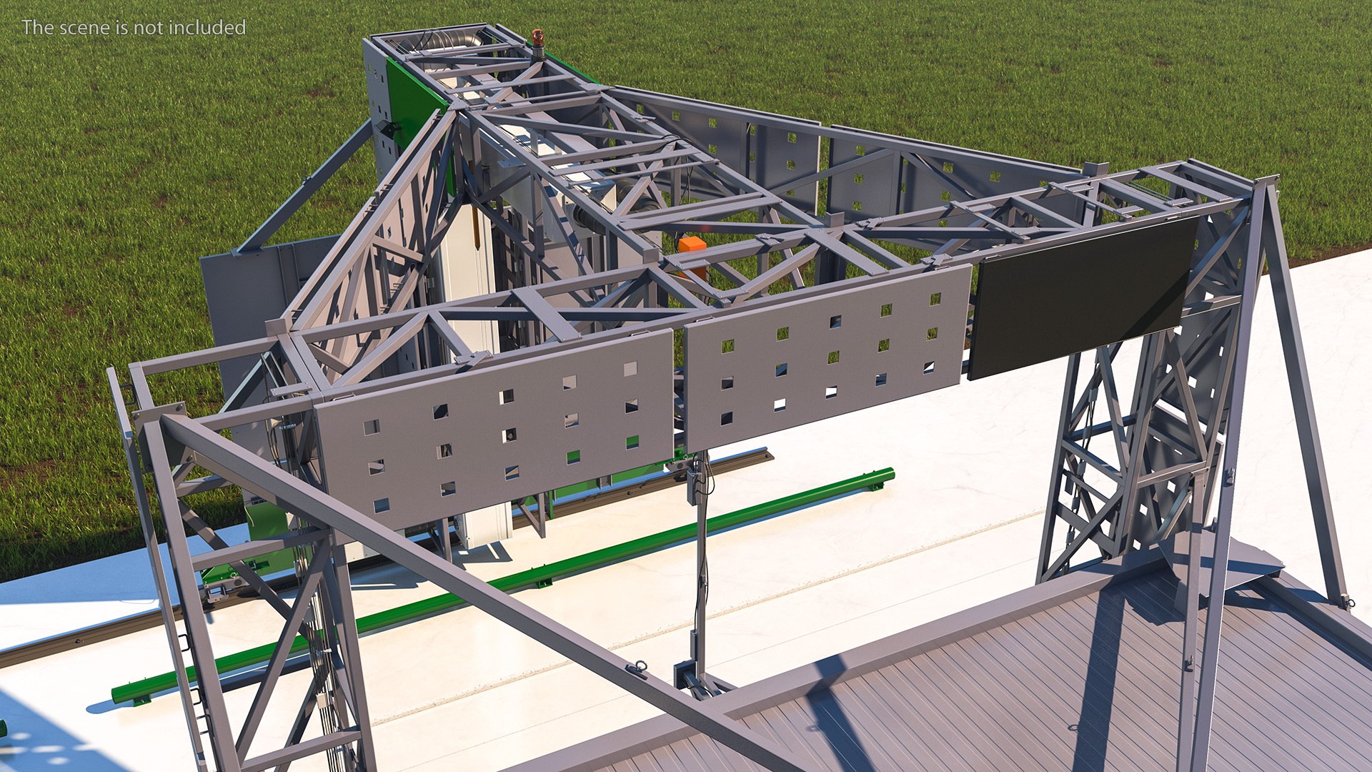 Gantry Inspection System 3D model - TurboSquid 1736740