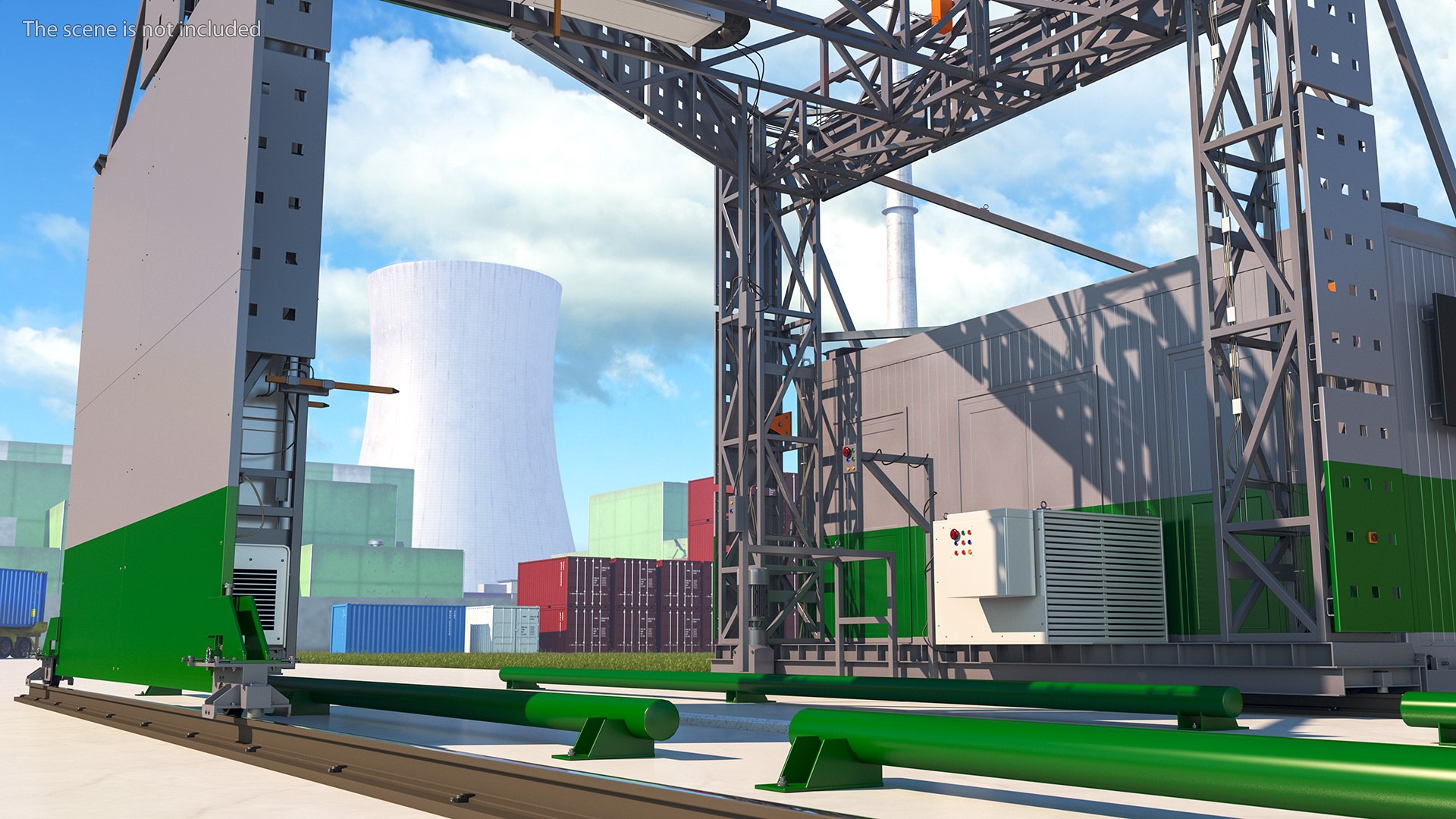Gantry Inspection System 3D Model - TurboSquid 1736740