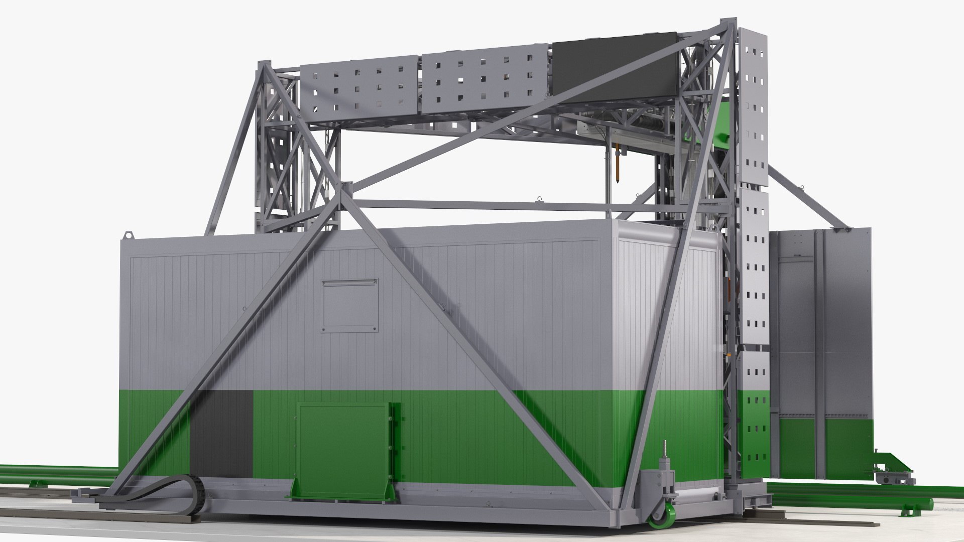 Gantry Inspection System 3D model - TurboSquid 1736740