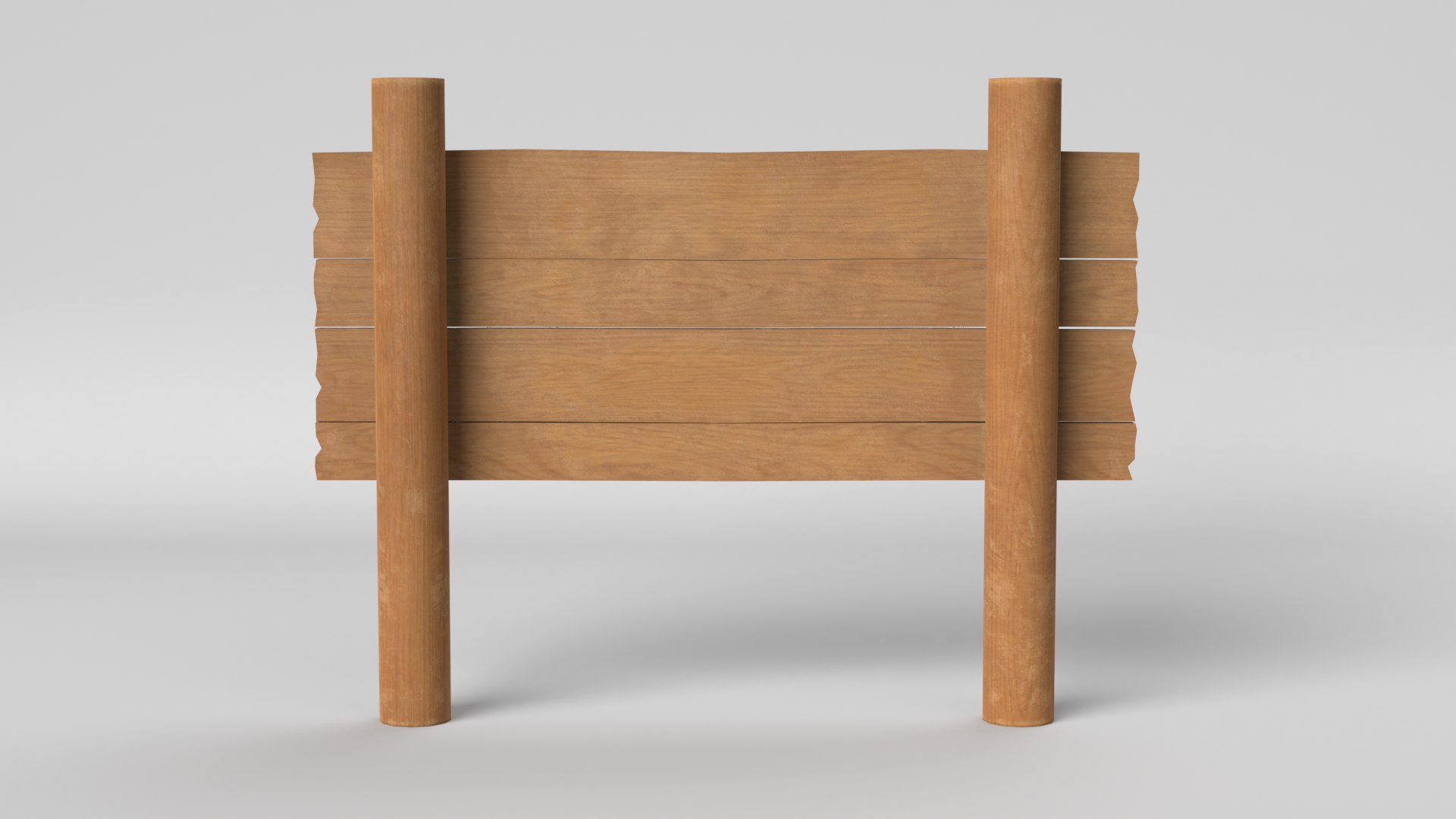 Wood Sign Model - TurboSquid 1577938