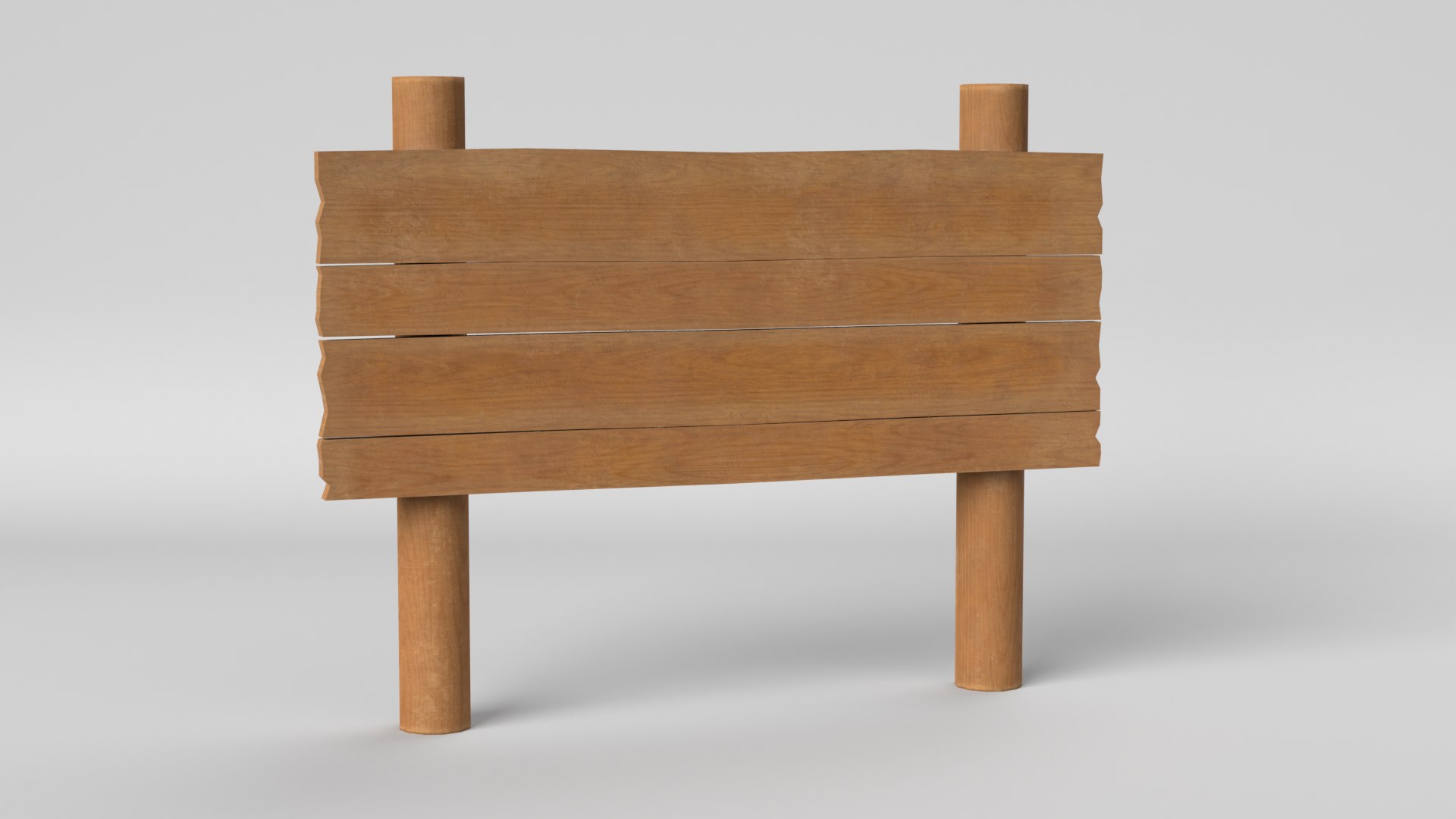 Wood Sign Model - TurboSquid 1577938