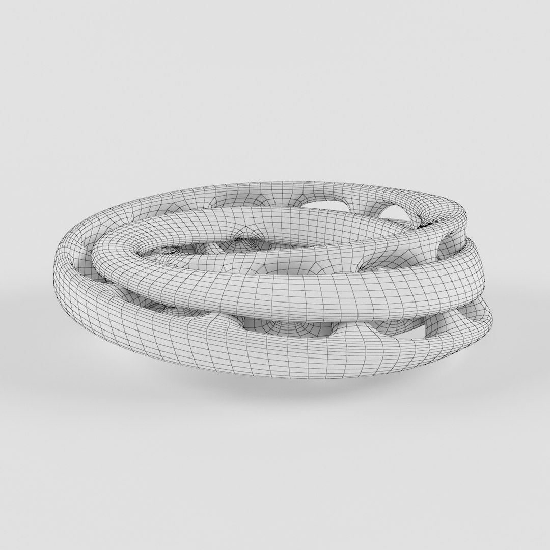 Mobius Ring 3D Model - TurboSquid 1195725