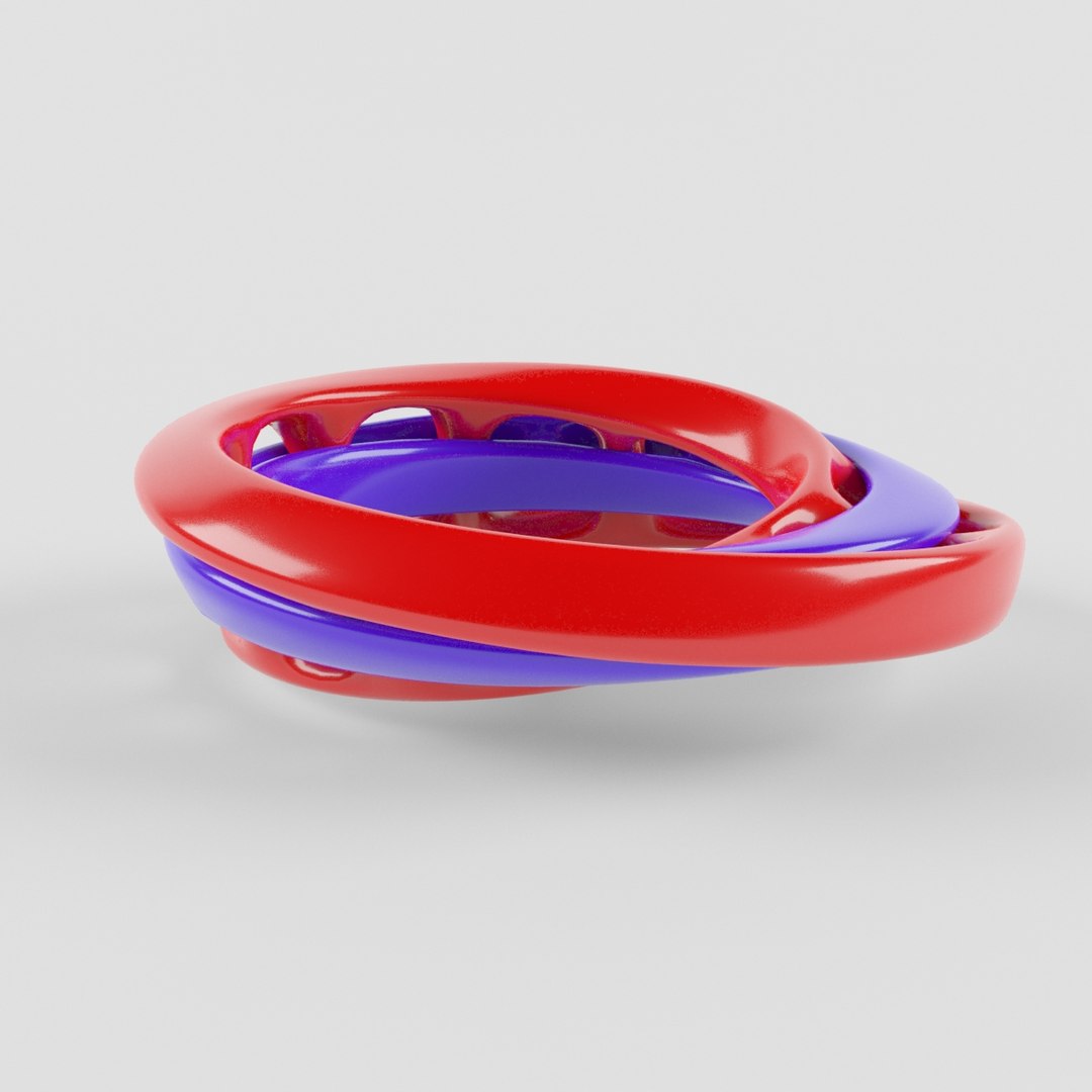 Mobius Ring 3D Model - TurboSquid 1195725