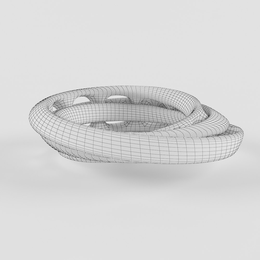Mobius Ring 3D Model - TurboSquid 1195725