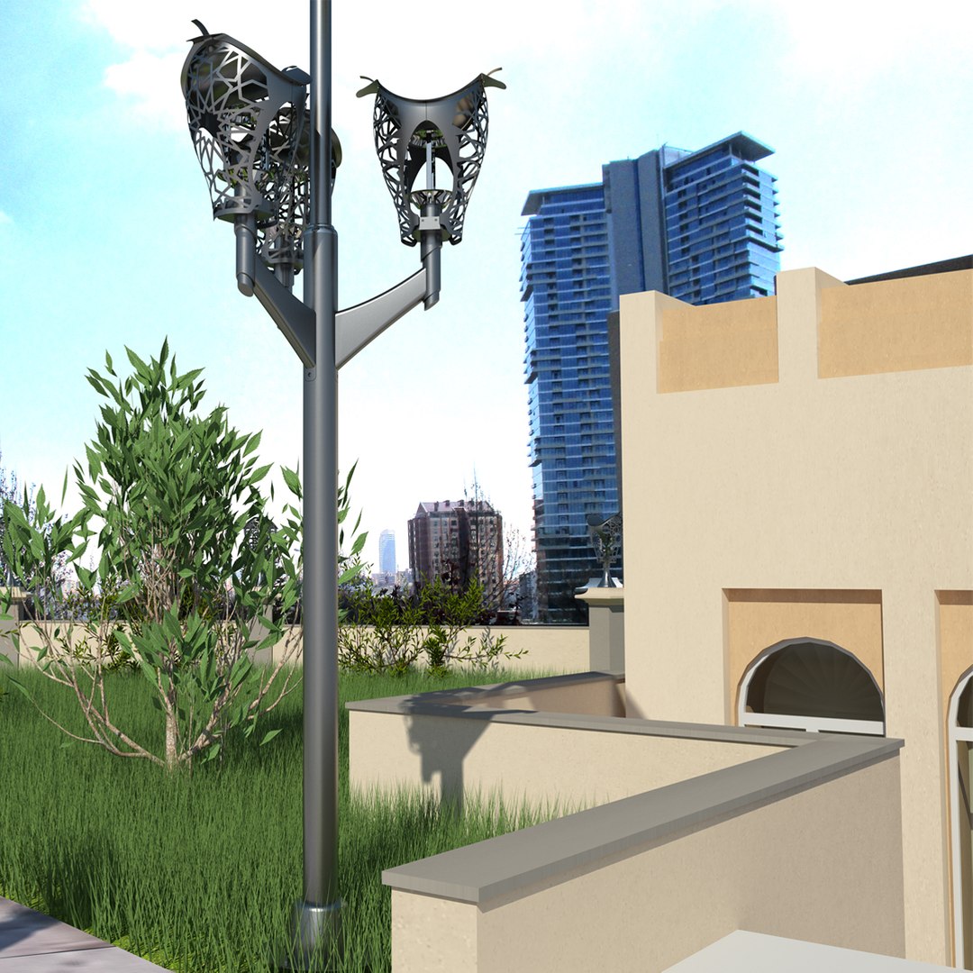 3D Outdoor Lighting Armature Model - TurboSquid 1320466