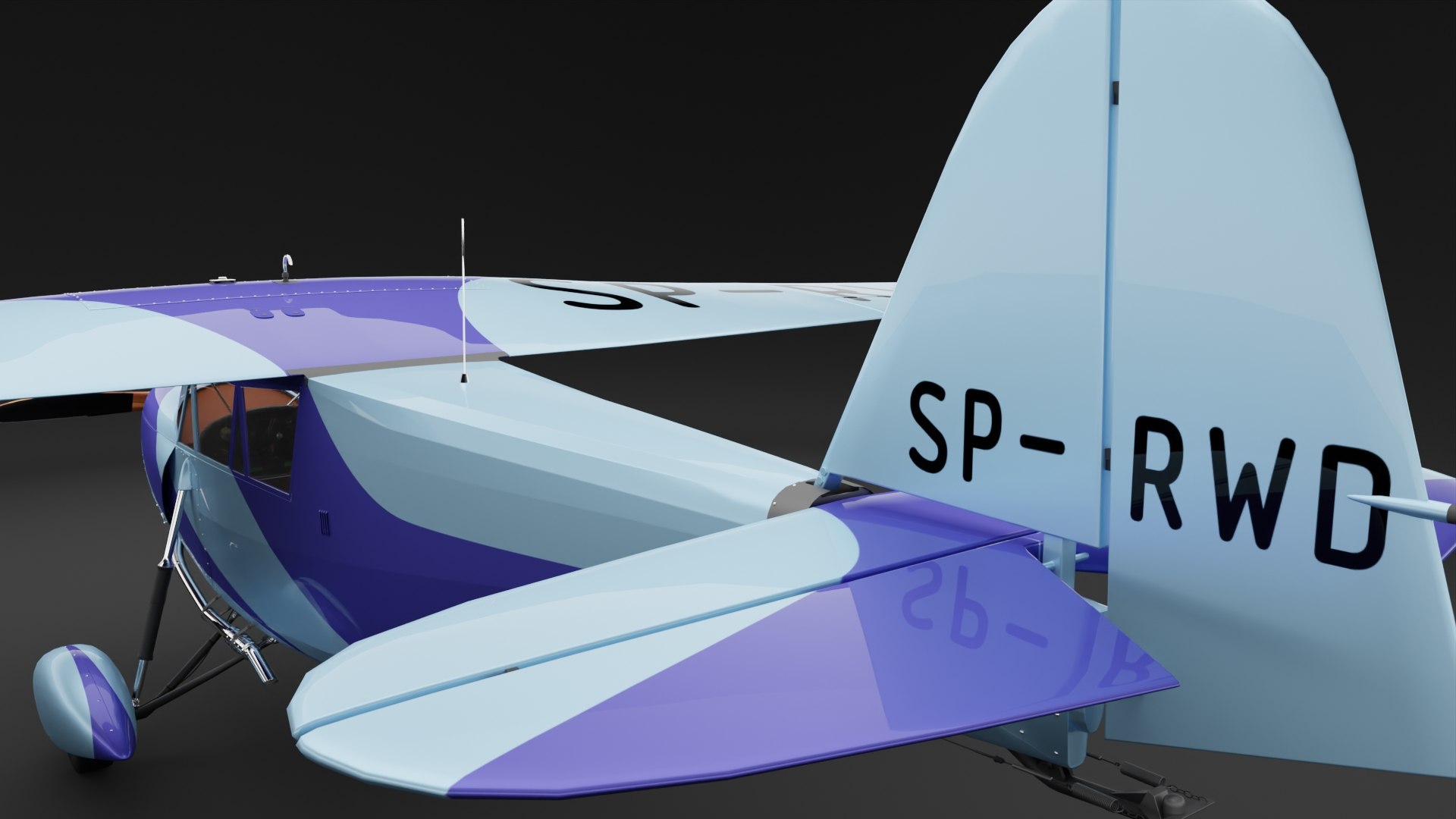 Vintage Airplane 3D model - TurboSquid 2001674