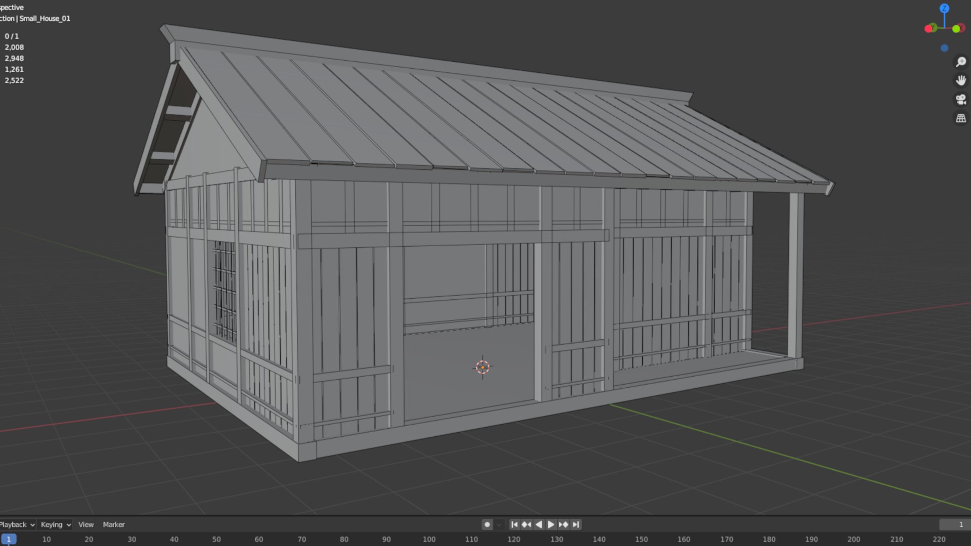3D Small Hut - TurboSquid 1992246