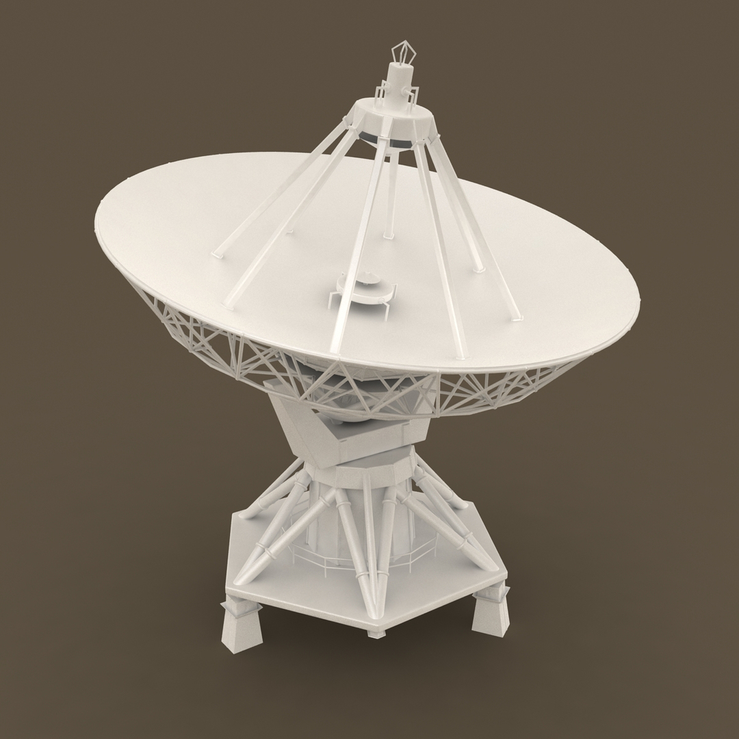 3ds max satellite dish